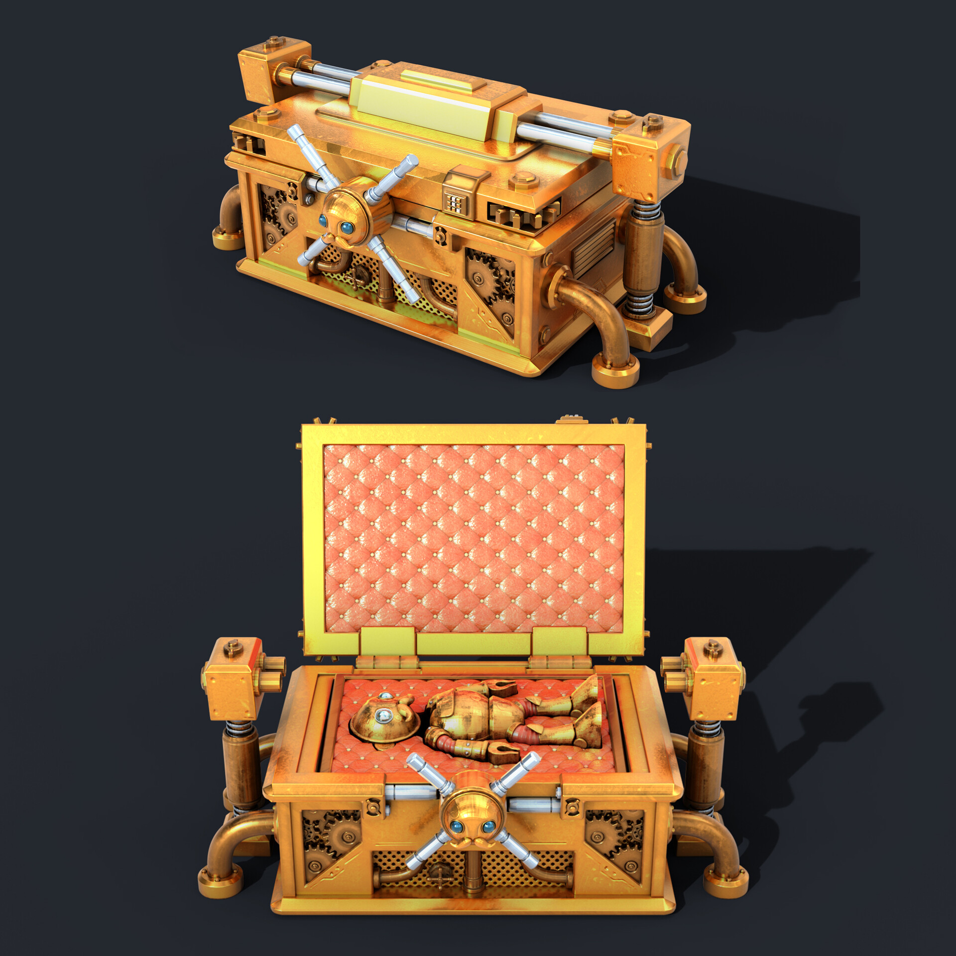 ArtStation - Steampunk Vault