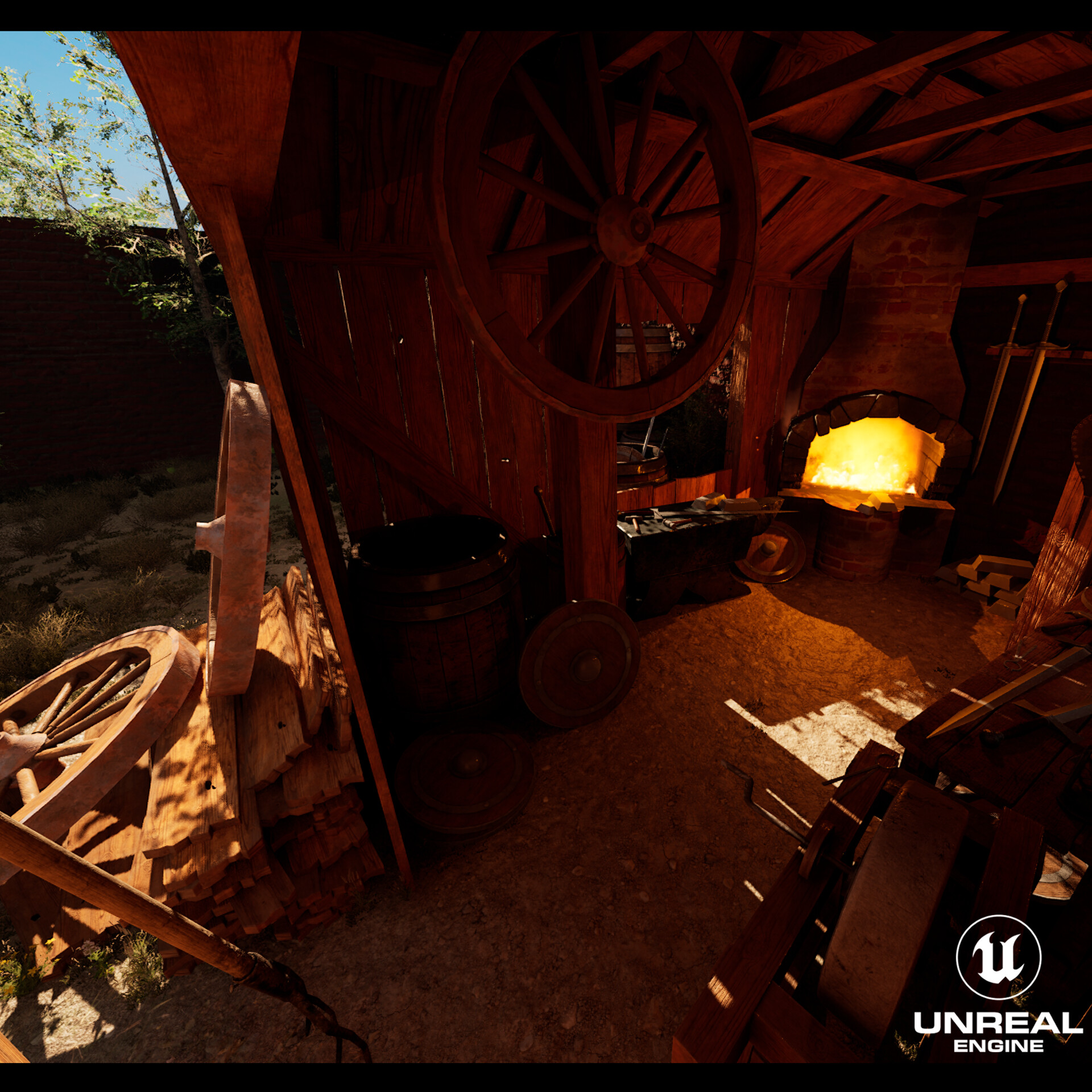 ArtStation - Provincial forge concept