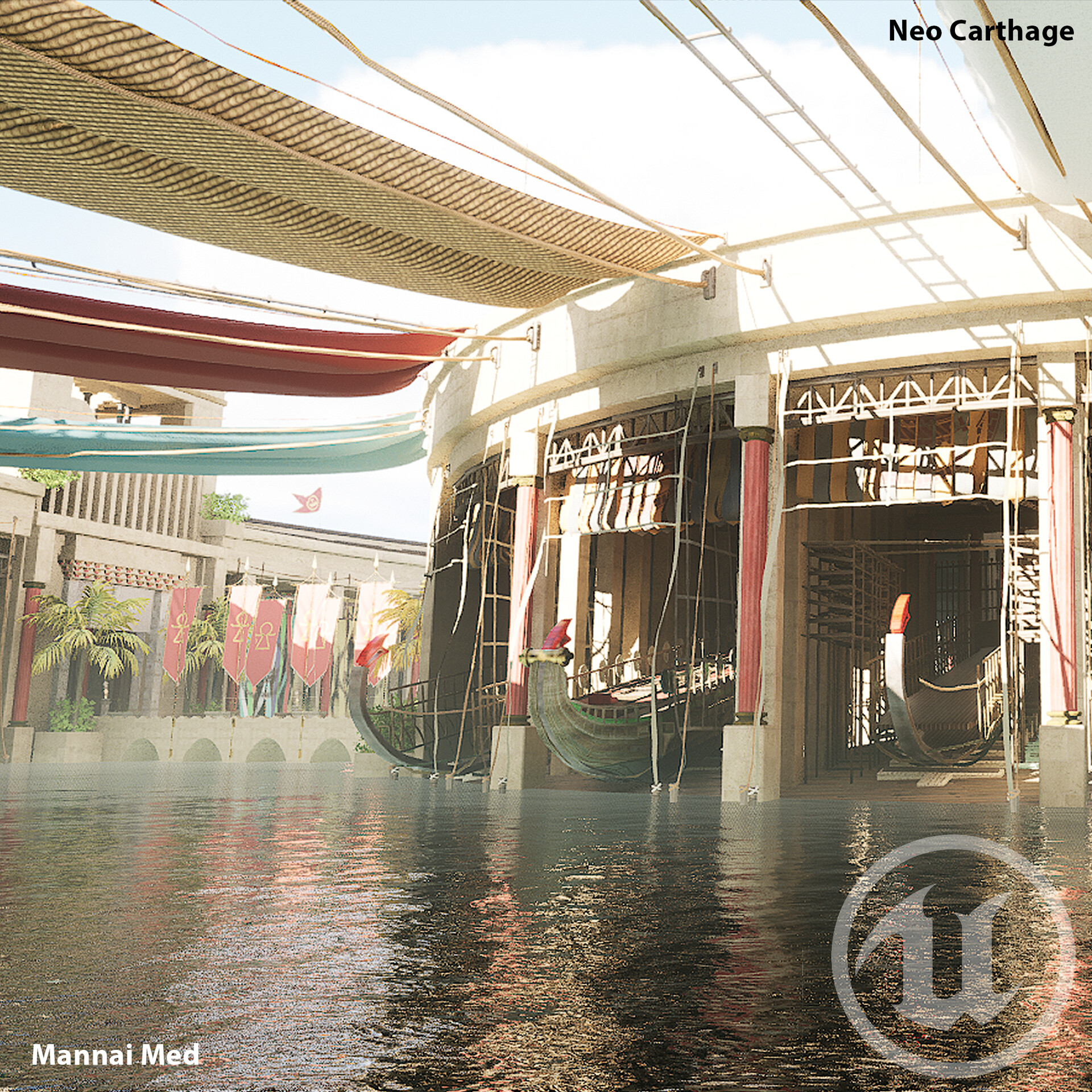 ArtStation - Ship Workshops / Neo Carthage