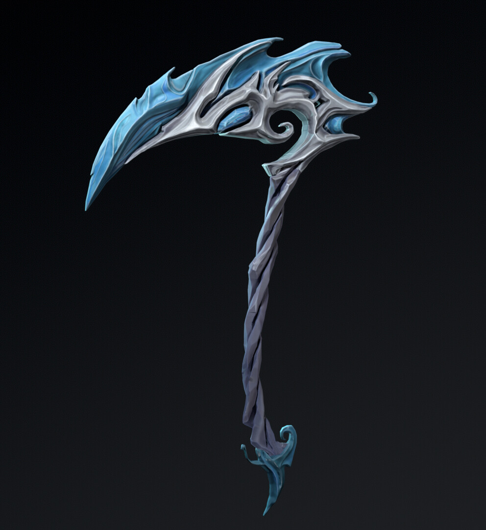 ArtStation - Stylized Scythe