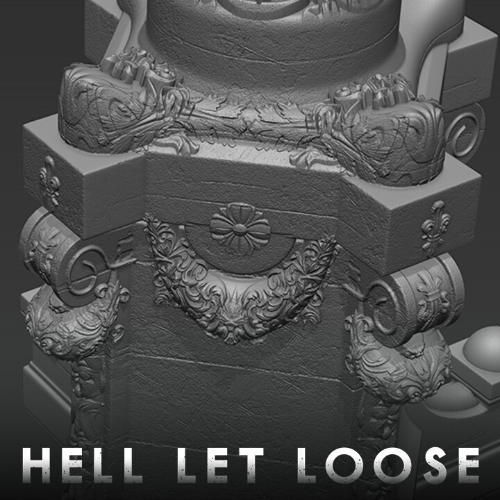ArtStation - Hell Let Loose - Sculpt Statues
