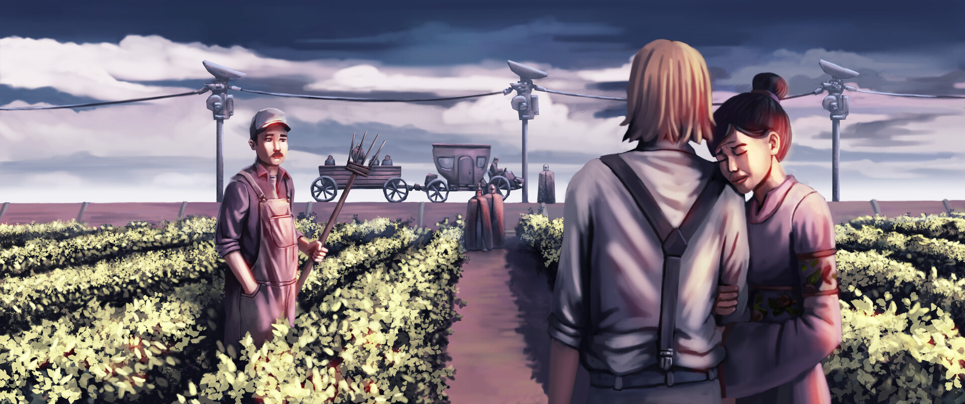 ArtStation - Medieval: Back and Forth - Keyframe Illustrations