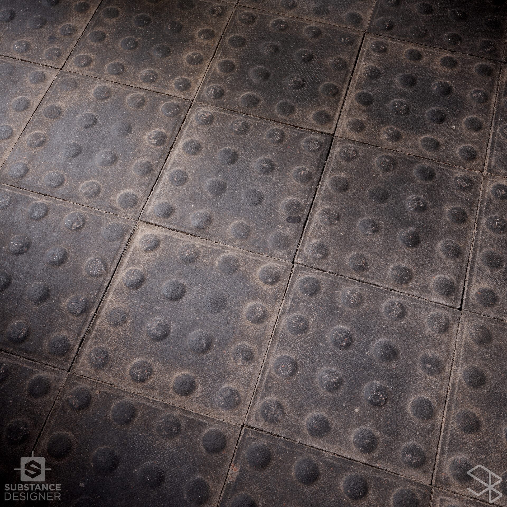 ArtStation - Surface Series 02: Tactile Tiles - Substance Designer