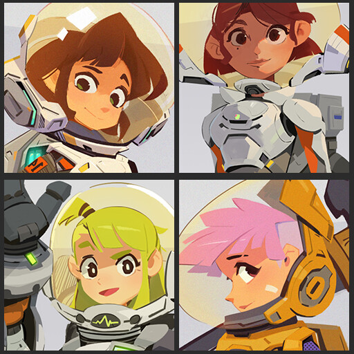 ArtStation - Mars Girl