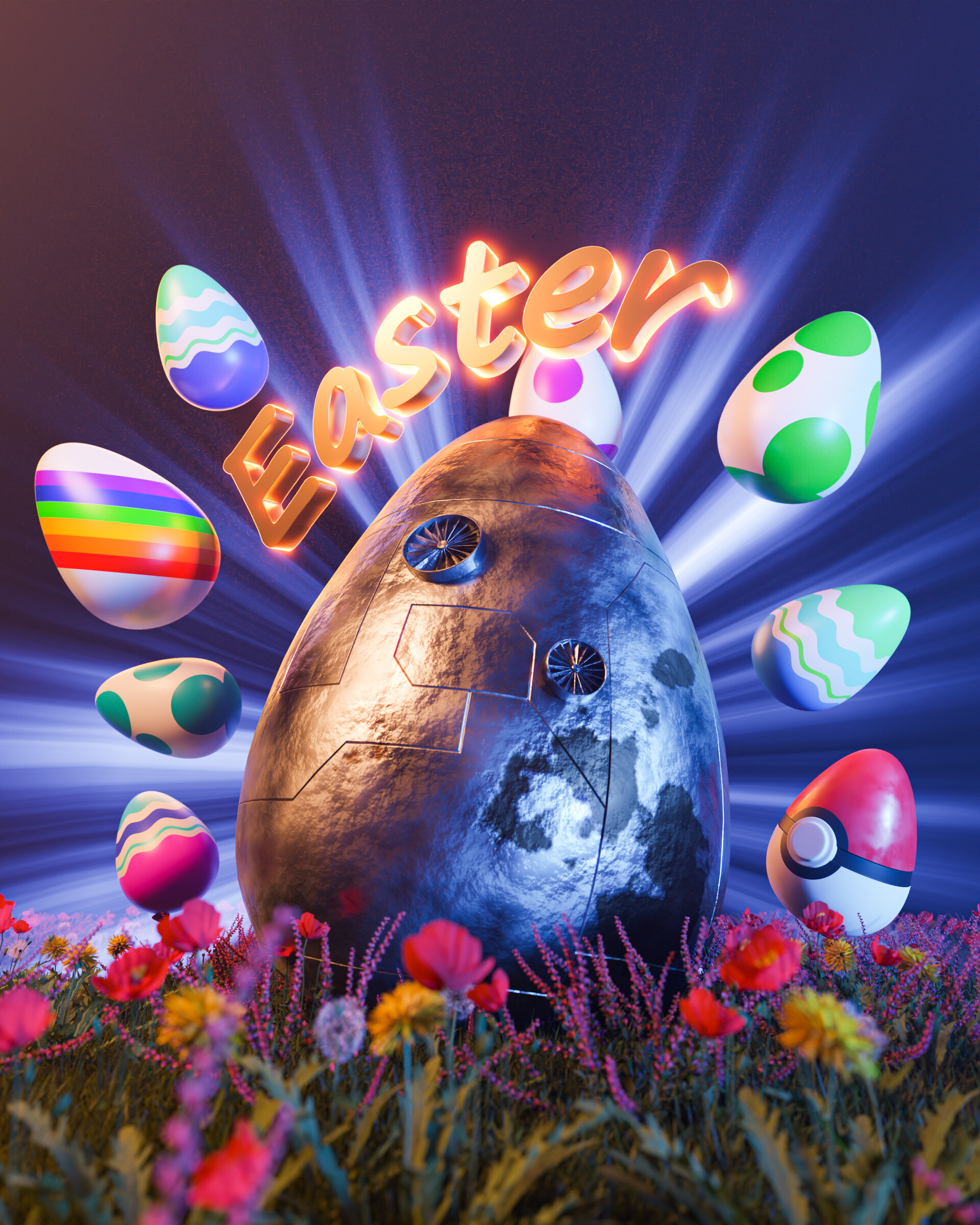 ArtStation - Easter Illustration