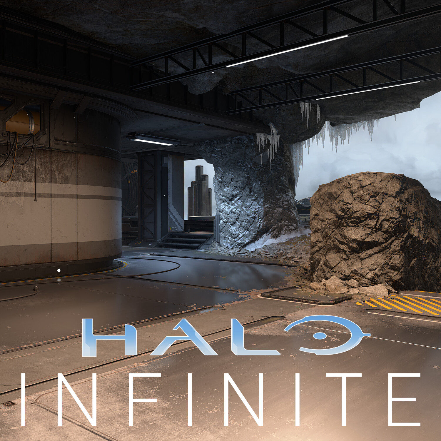 ArtStation - Halo Infinite: Cliffhanger Multiplayer Lighting