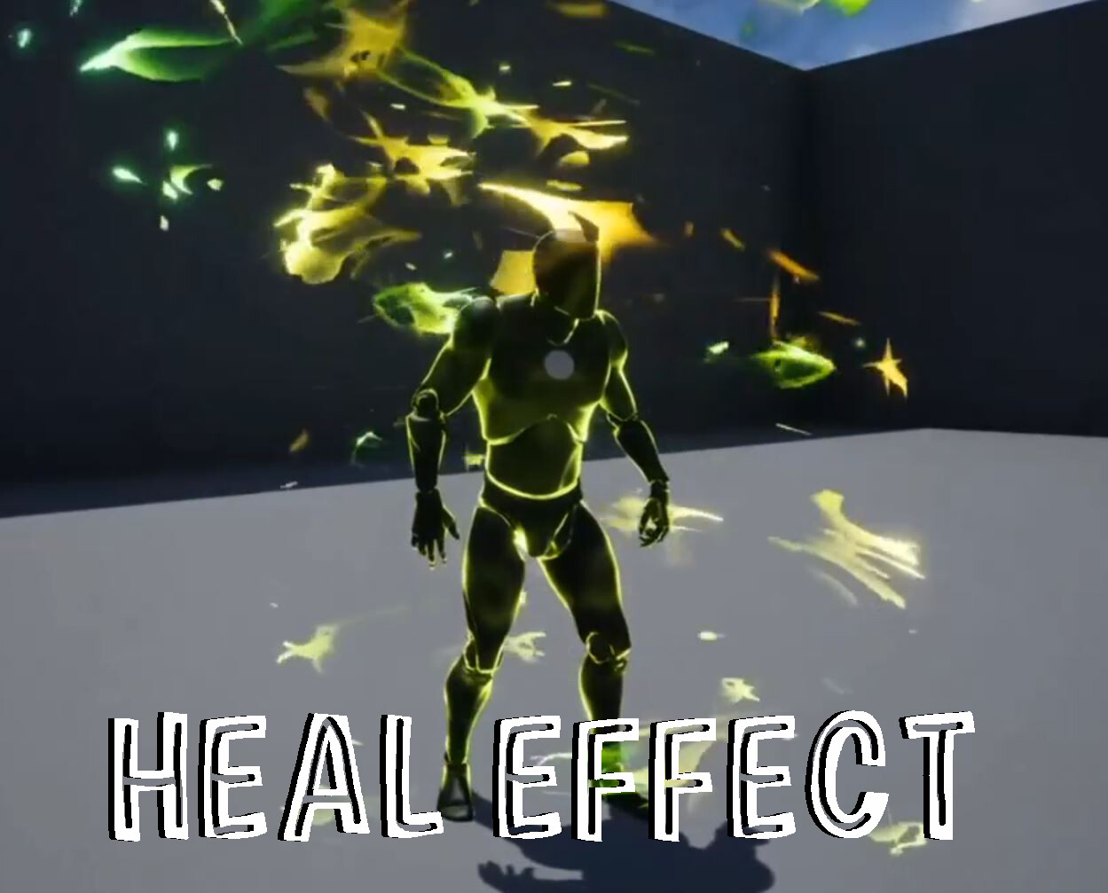 ArtStation - Heal Effect and Material in Unreal Engine