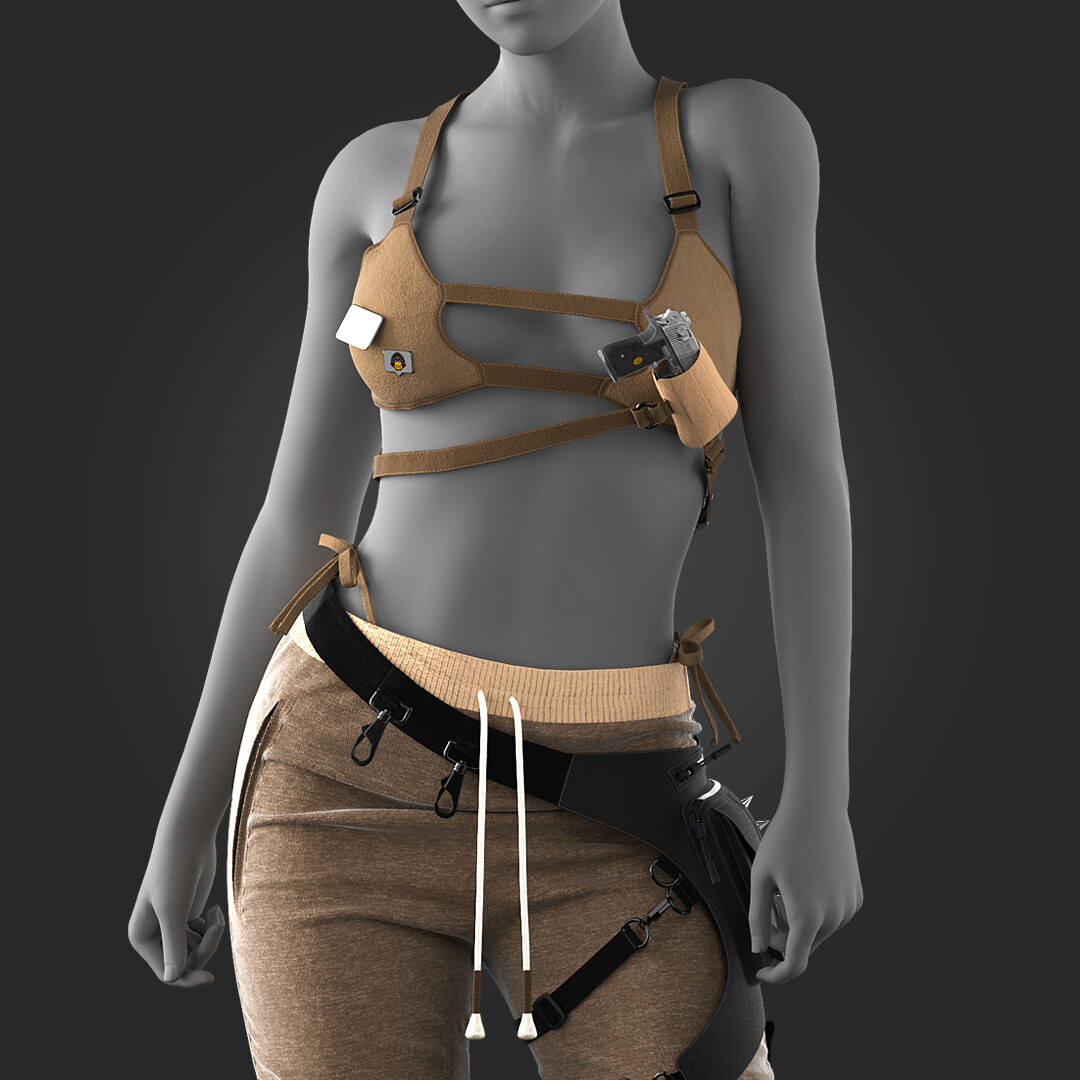 ArtStation - Agent Girl 1 - Marvelous / CLO