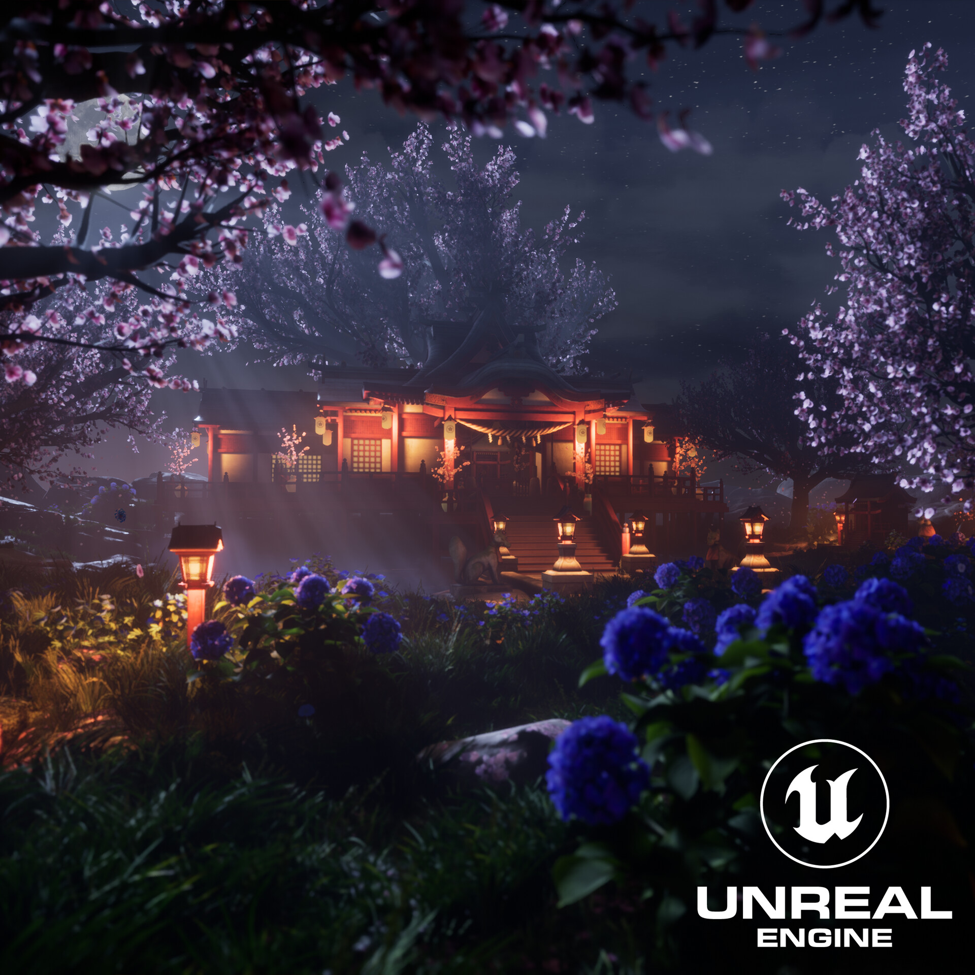 Sarah Kroll - Japanese Shrine UE4