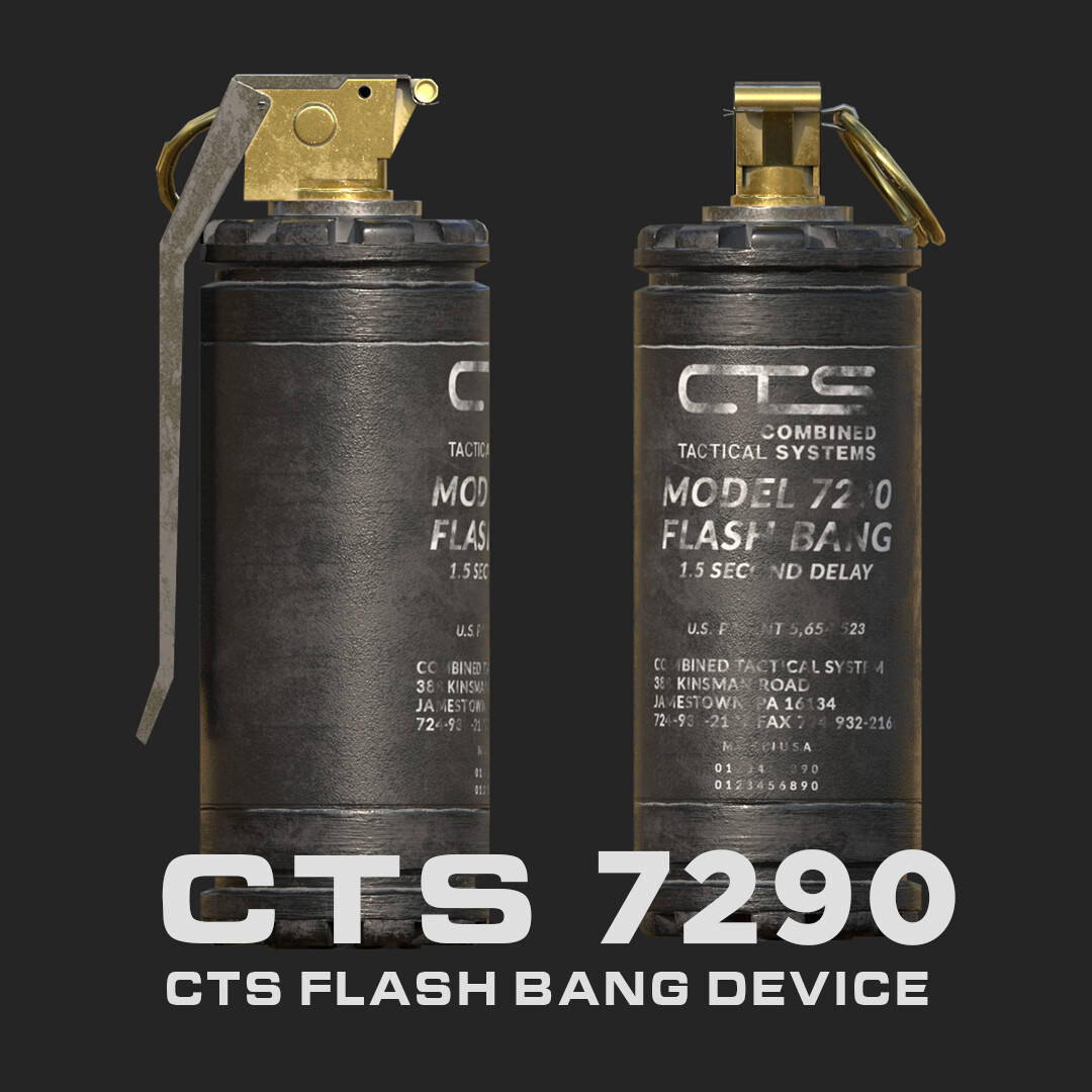 ArtStation - CTS 7290 Flash Bang