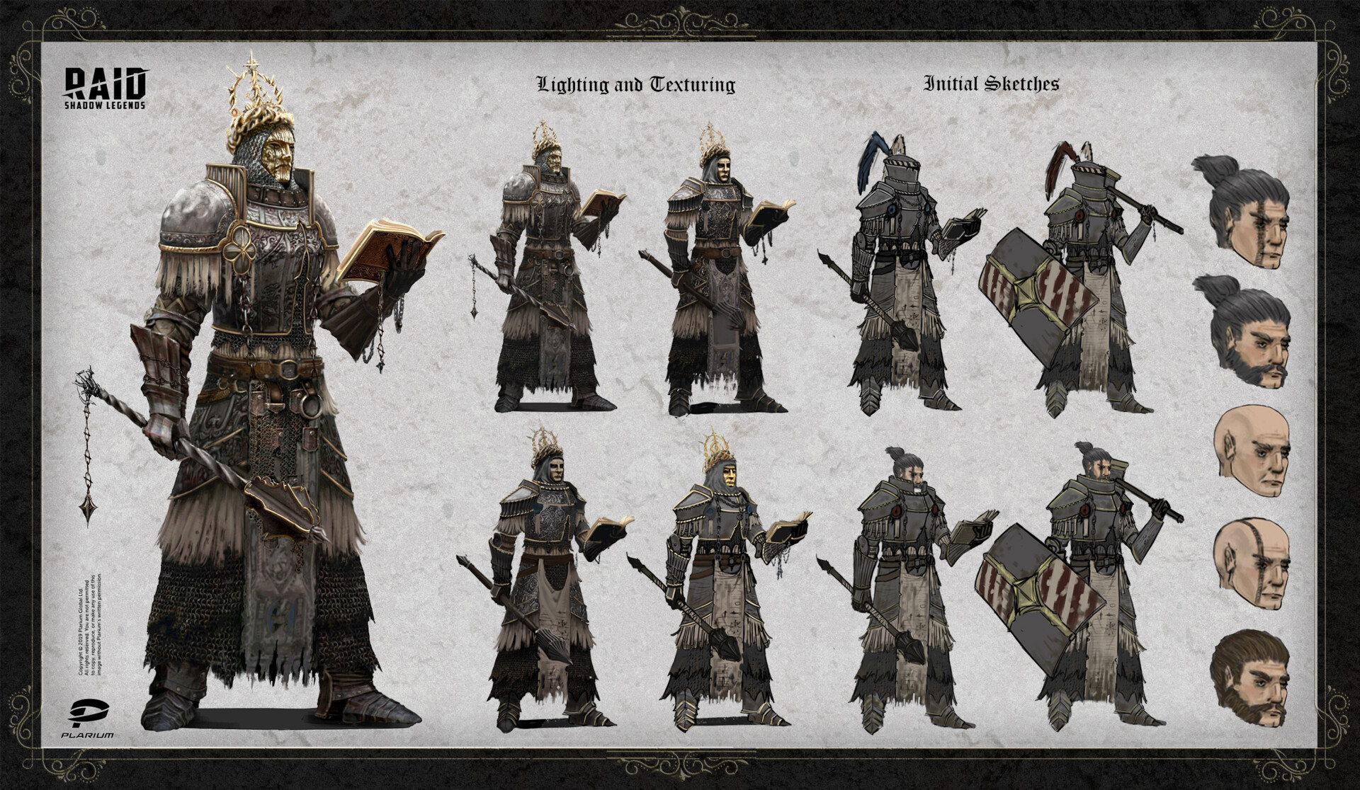 ArtStation - RAID : Shadow Legends - Order of Saint Cardiel - Paladin ...