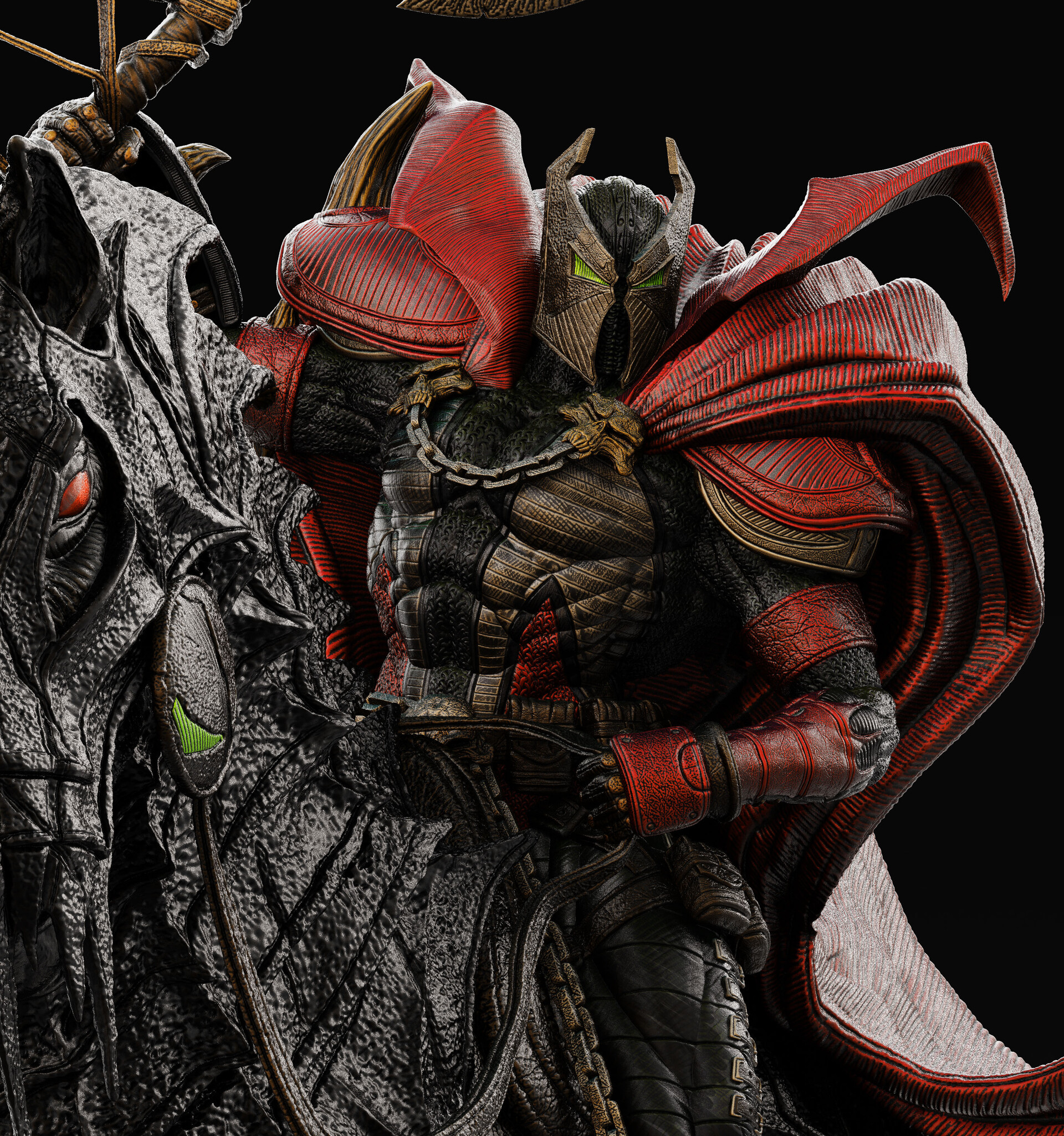 ArtStation - Medieval Spawn on horseback