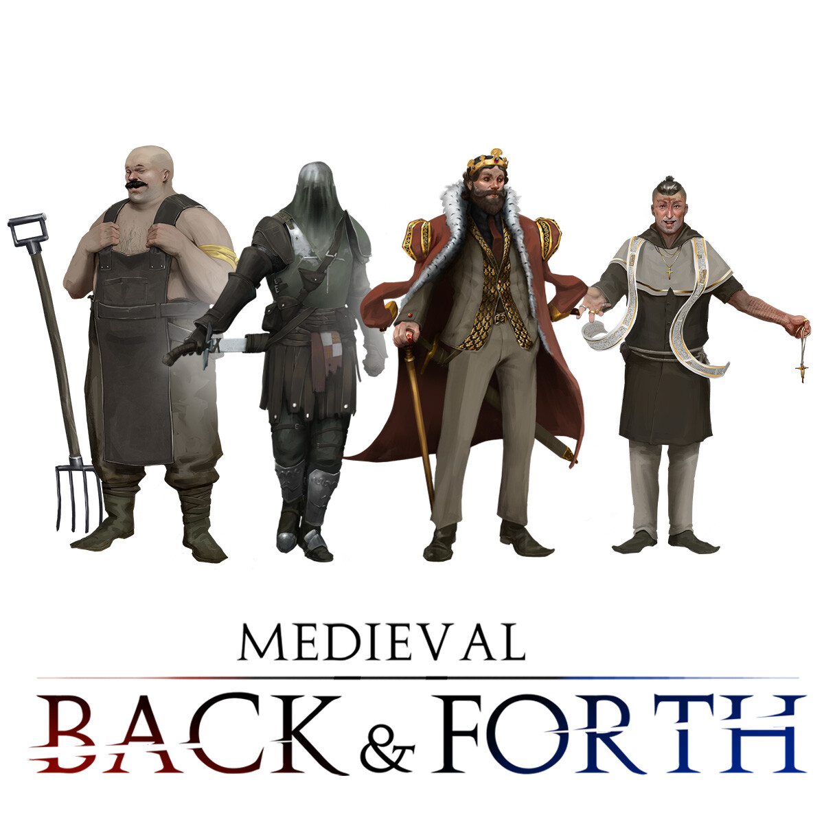 ArtStation - Medieval: Back & Forth - Medieval Characters