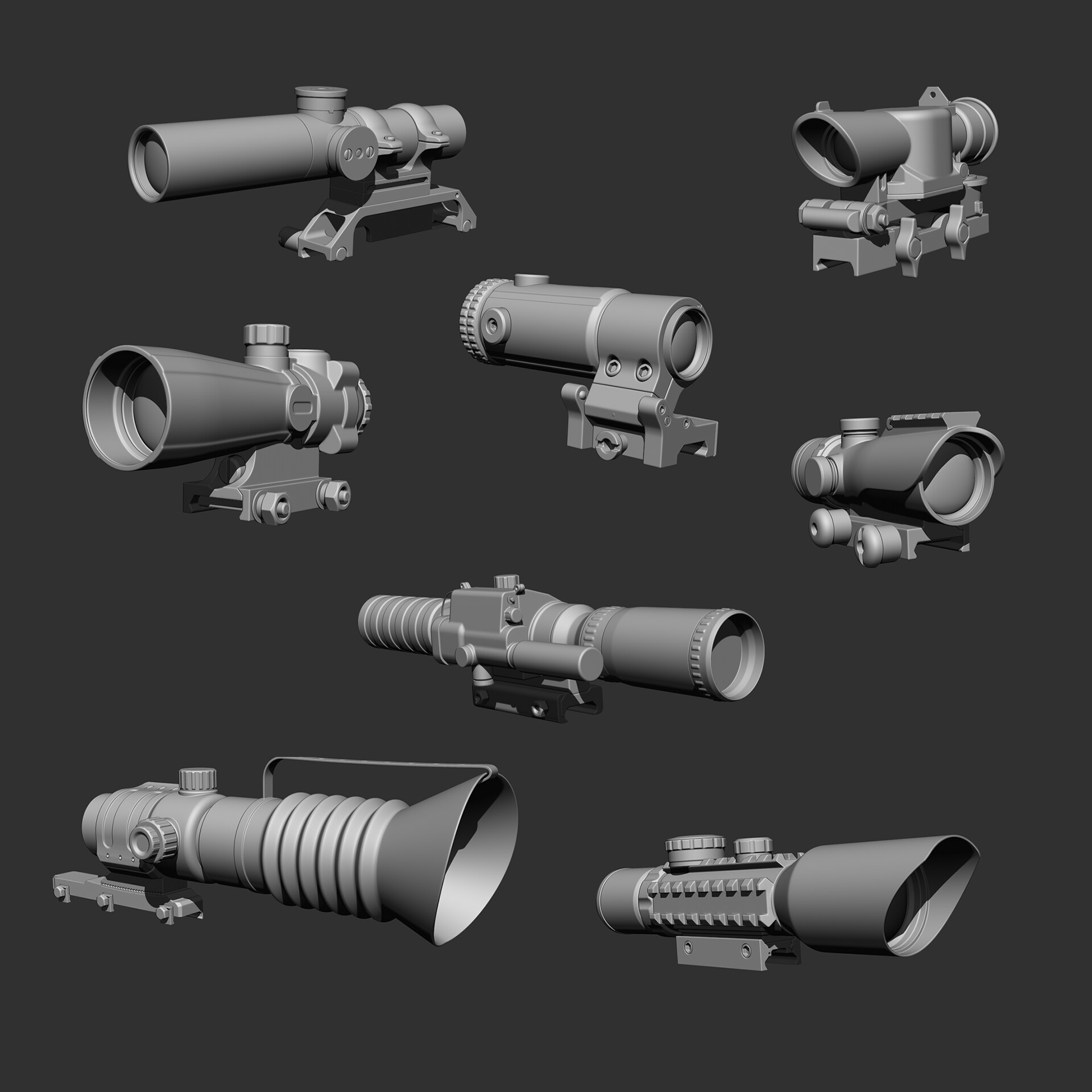 ArtStation - Scope pack