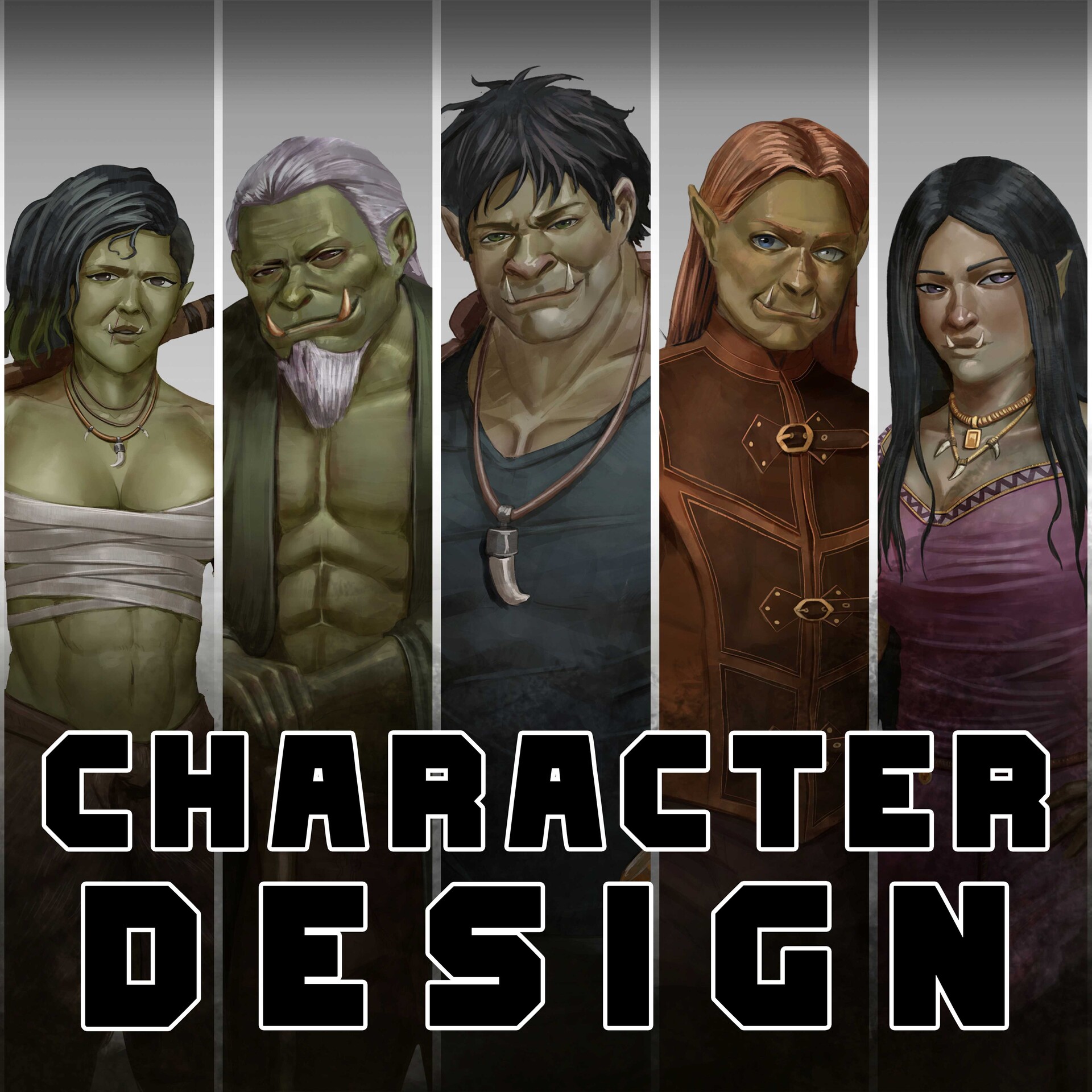 ArtStation - Orcs Character Designs