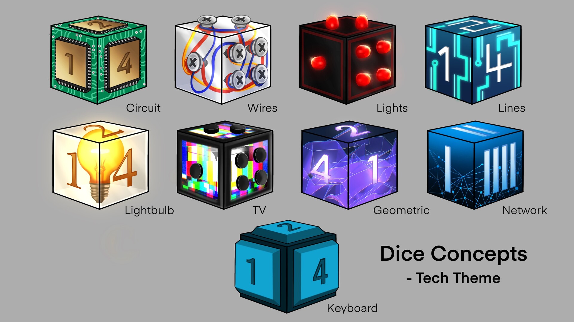 ArtStation - Dice Concepts