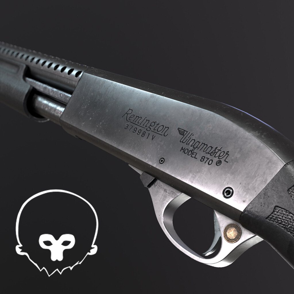 ArtStation - Remington 870 Express