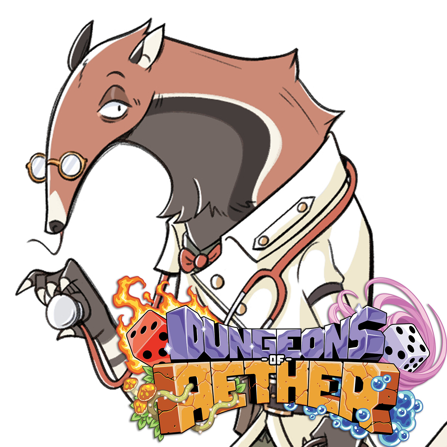 ArtStation - Dungeons of Aether - Doctor NPC