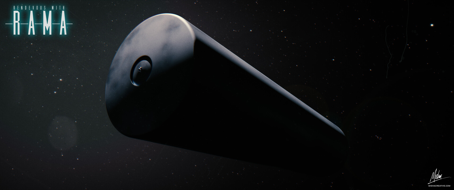 ArtStation - "Rendevous with Rama" concept art