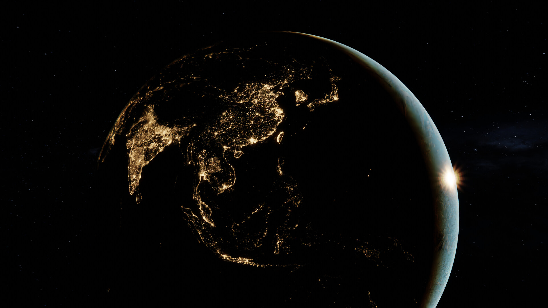 ArtStation - 3D Animation - Cinematic Realistic Earth