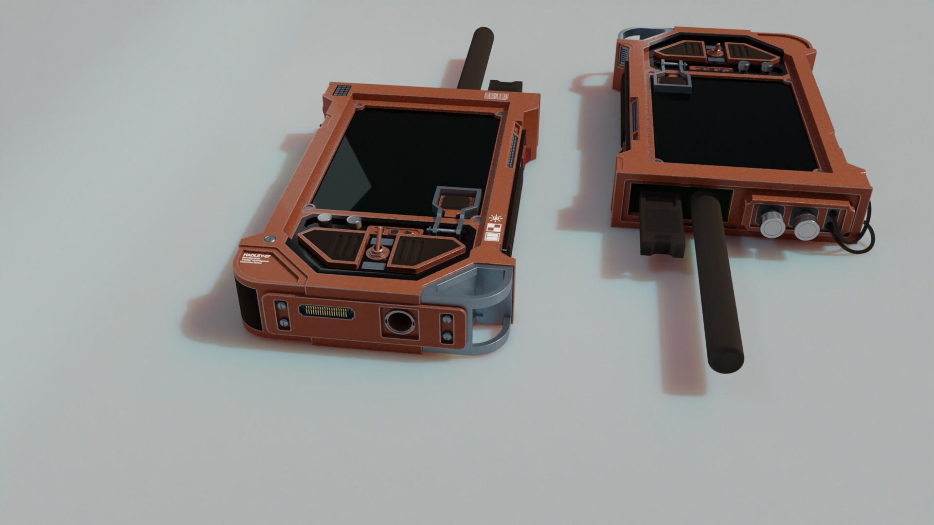 ArtStation - Hadley-07 Sci-Fi Radio Device