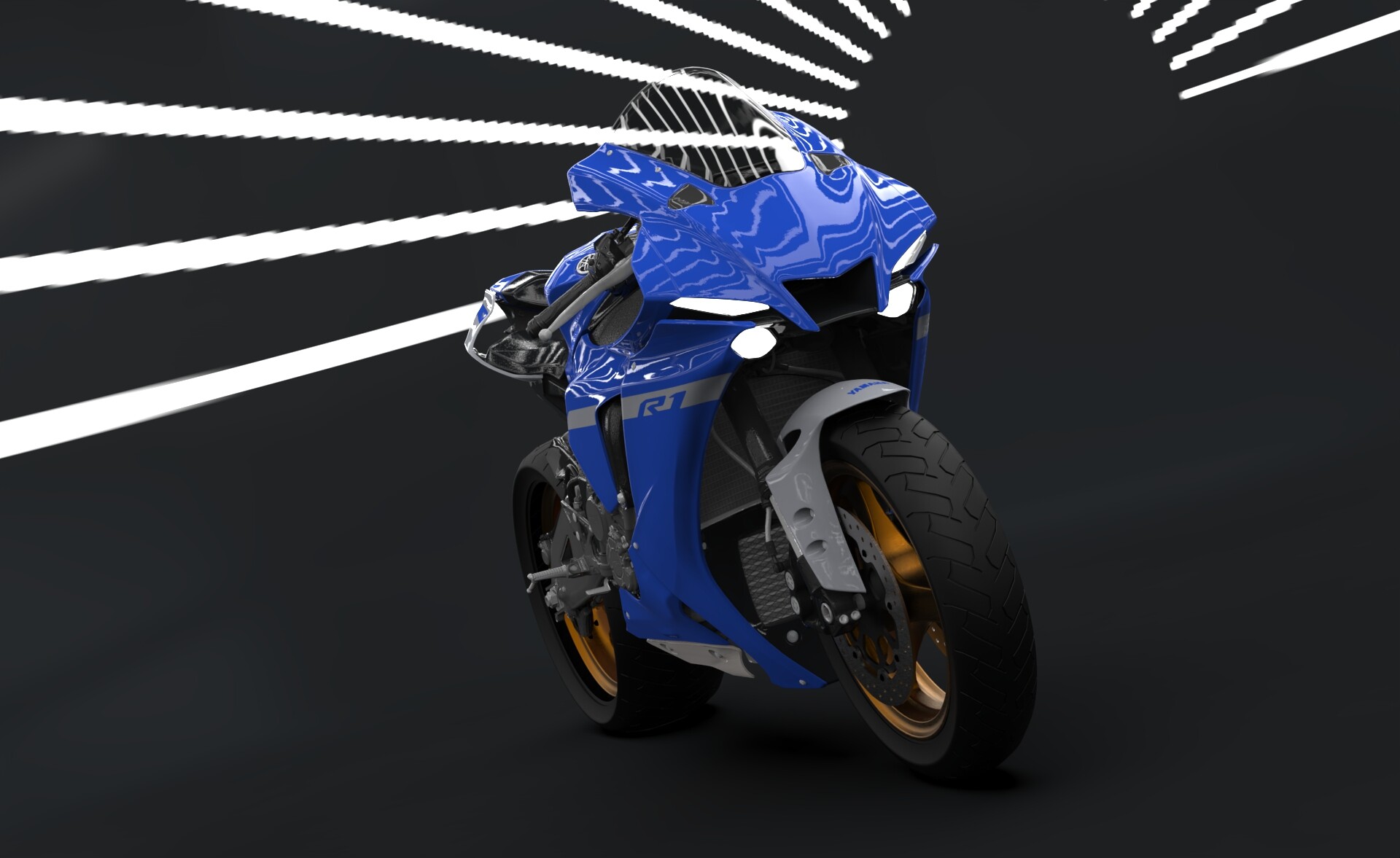 ArtStation - Yamaha R1