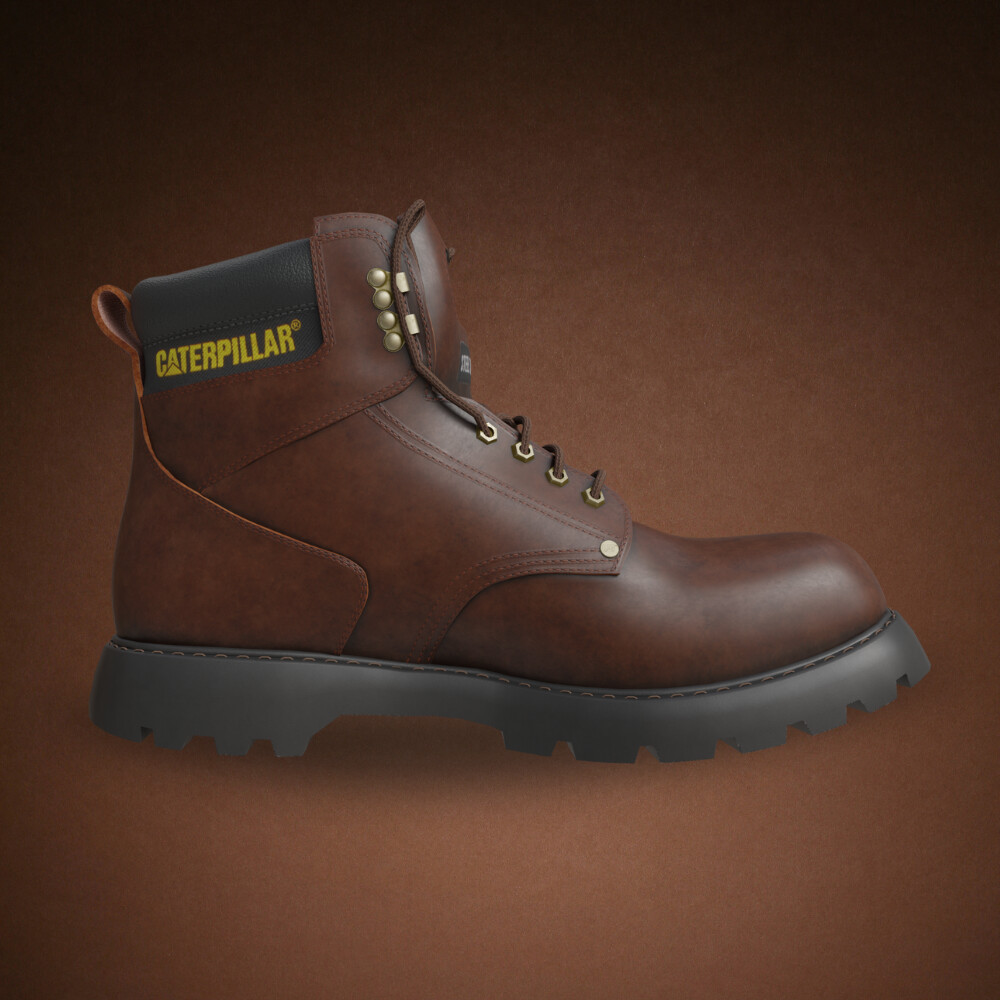 ArtStation - A Realistic 3D Model of Caterpillar Second Shift Steel Toe ...