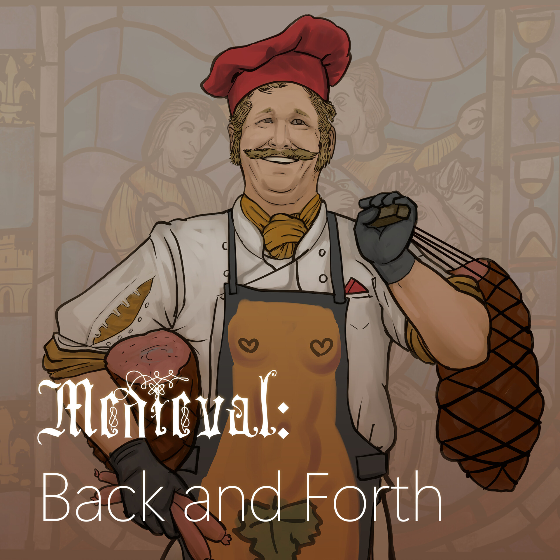 ArtStation - Medieval: Back & Forth - Jolly Cook with LOTS of Meat