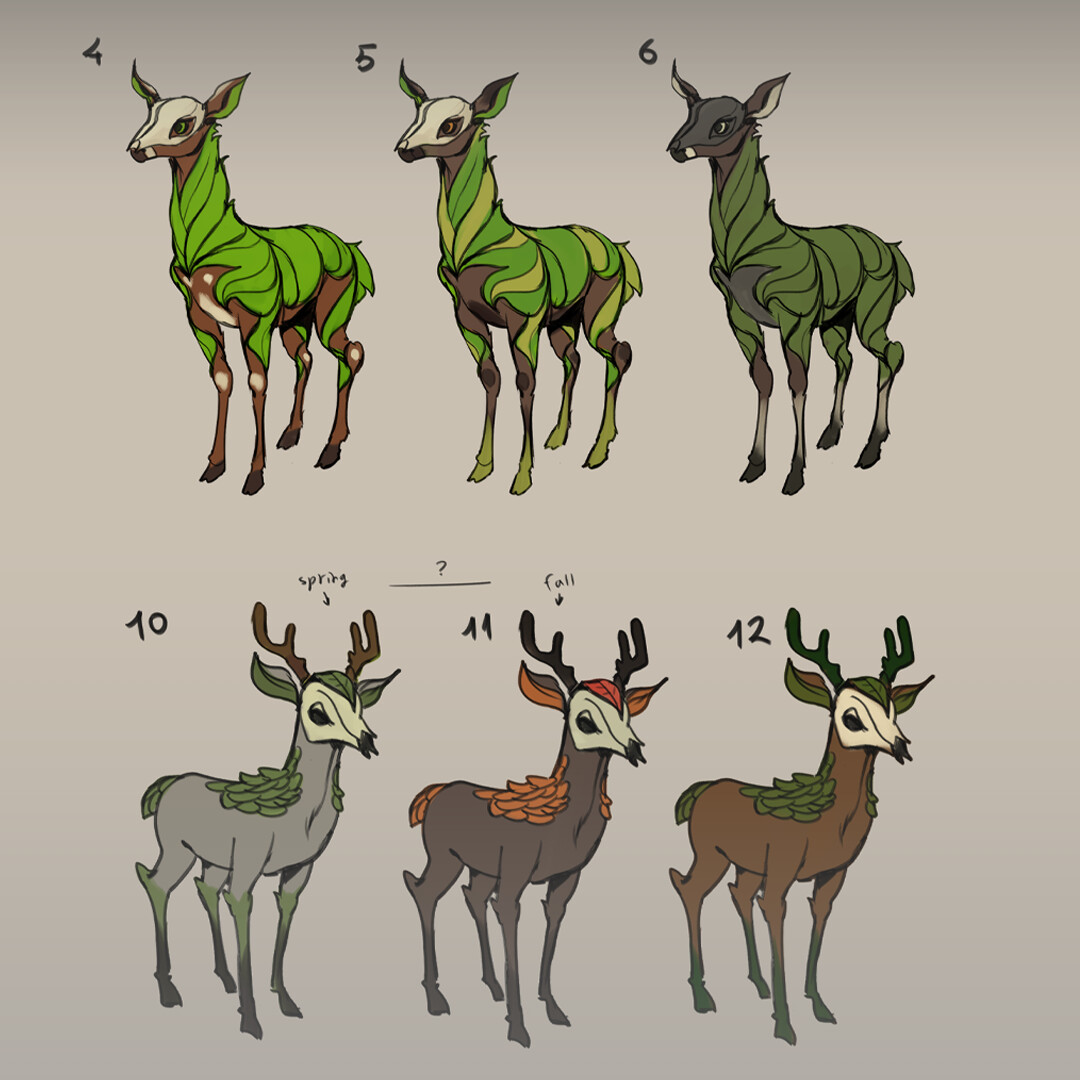 ArtStation - Deer NPC