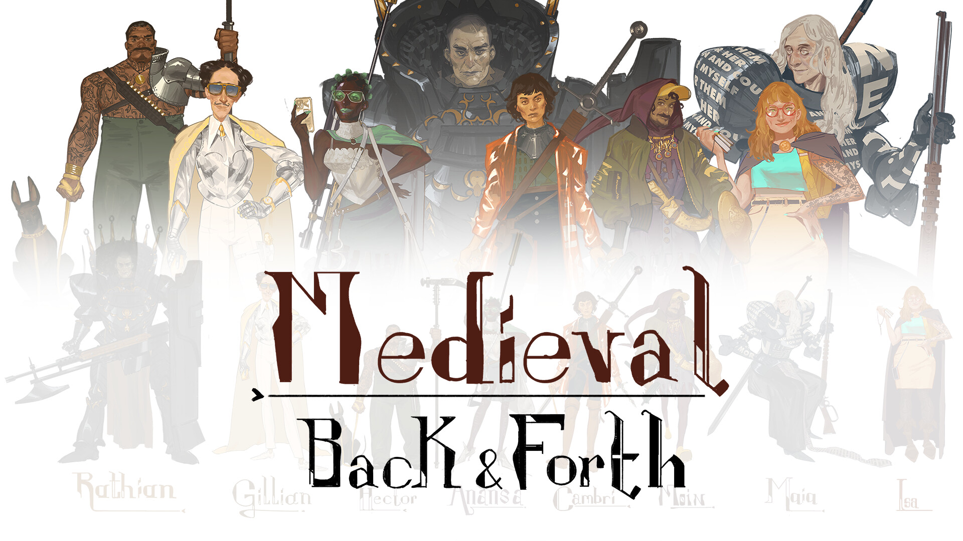 ArtStation - Medieval - Back and Forth Character Design