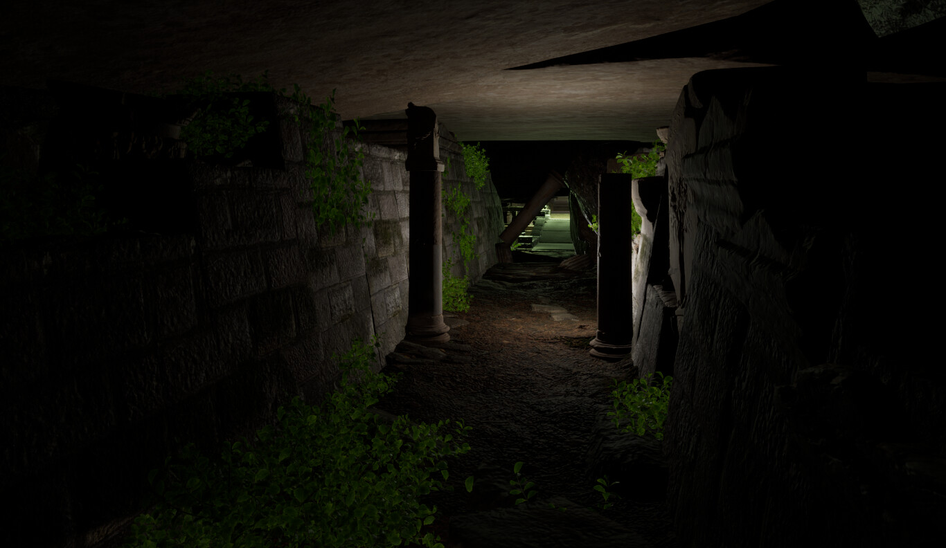 ArtStation - Ravine Hidden Ruins: Starting Level Design