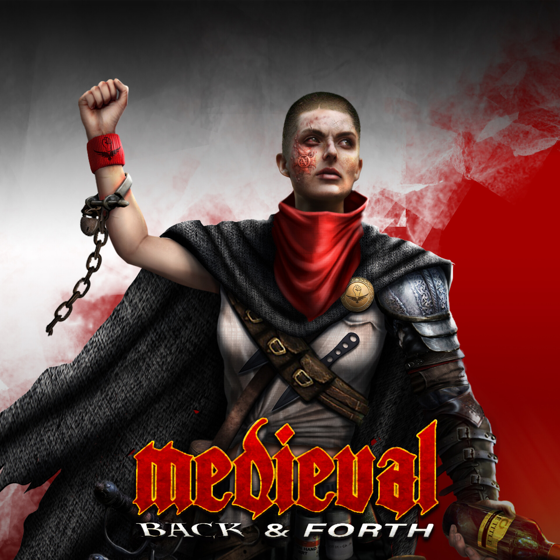 ArtStation - Rebel Union Queen - Medieval Back and Forth