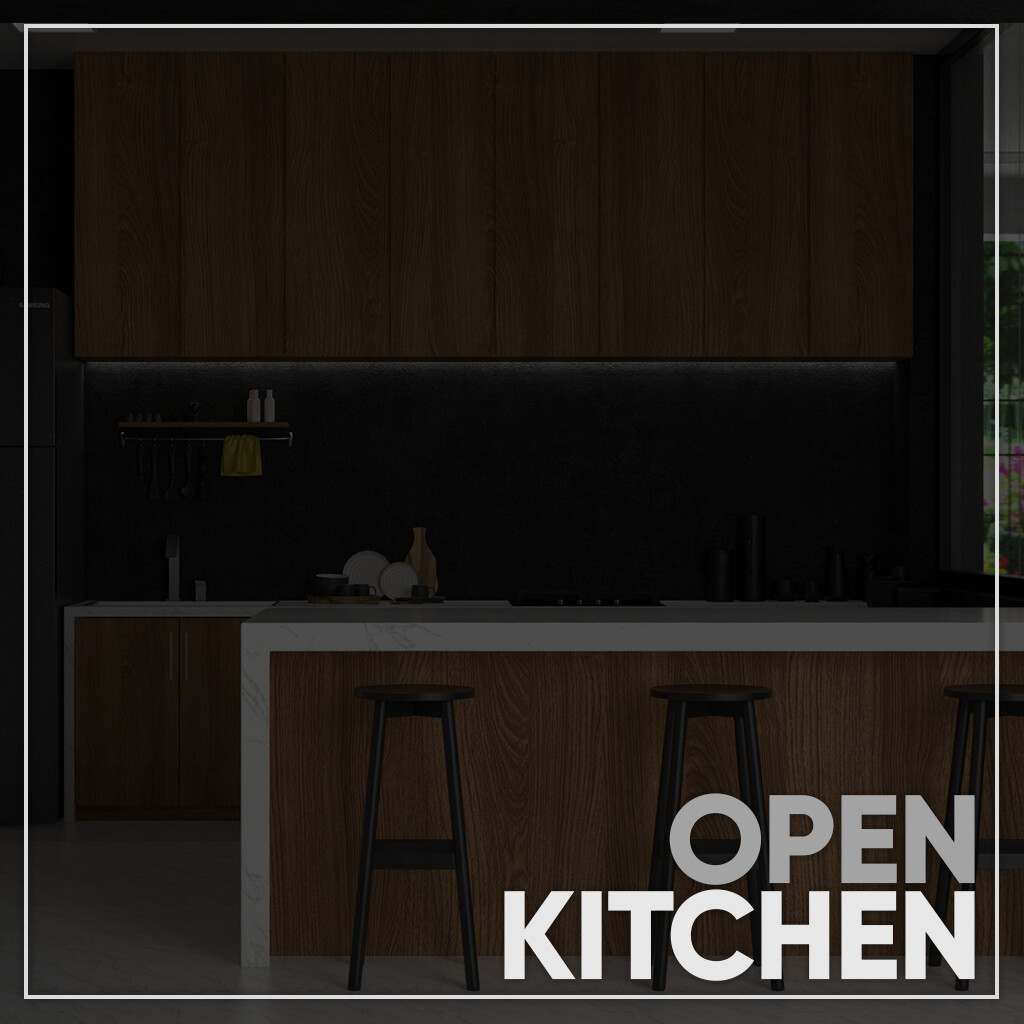 ArtStation - Open Kitchen
