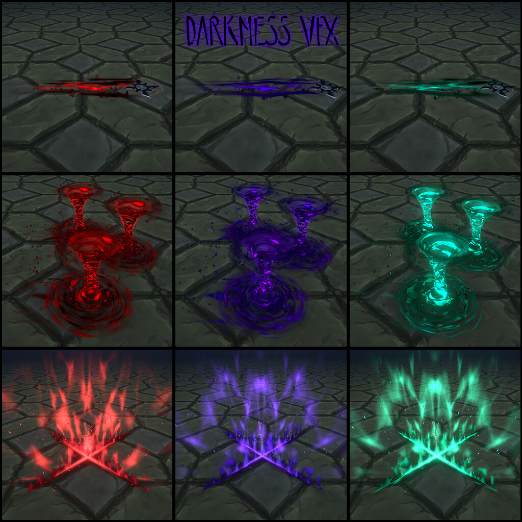 ArtStation - Darkness VFX