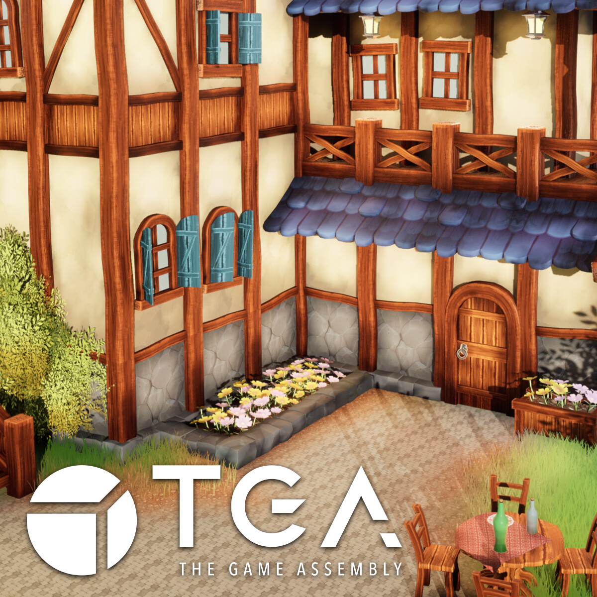 ArtStation - Stylized Modular Building Kit