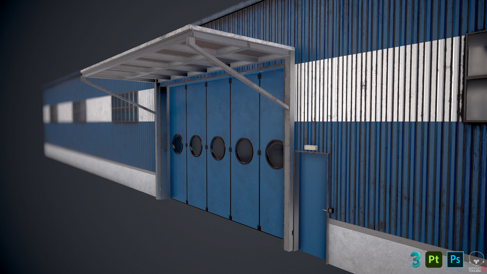 ArtStation - Hangar modular