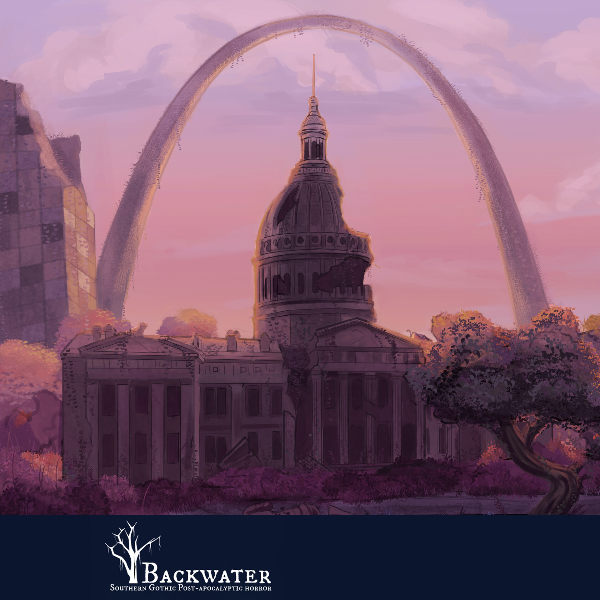 ArtStation - Ruined Landscape