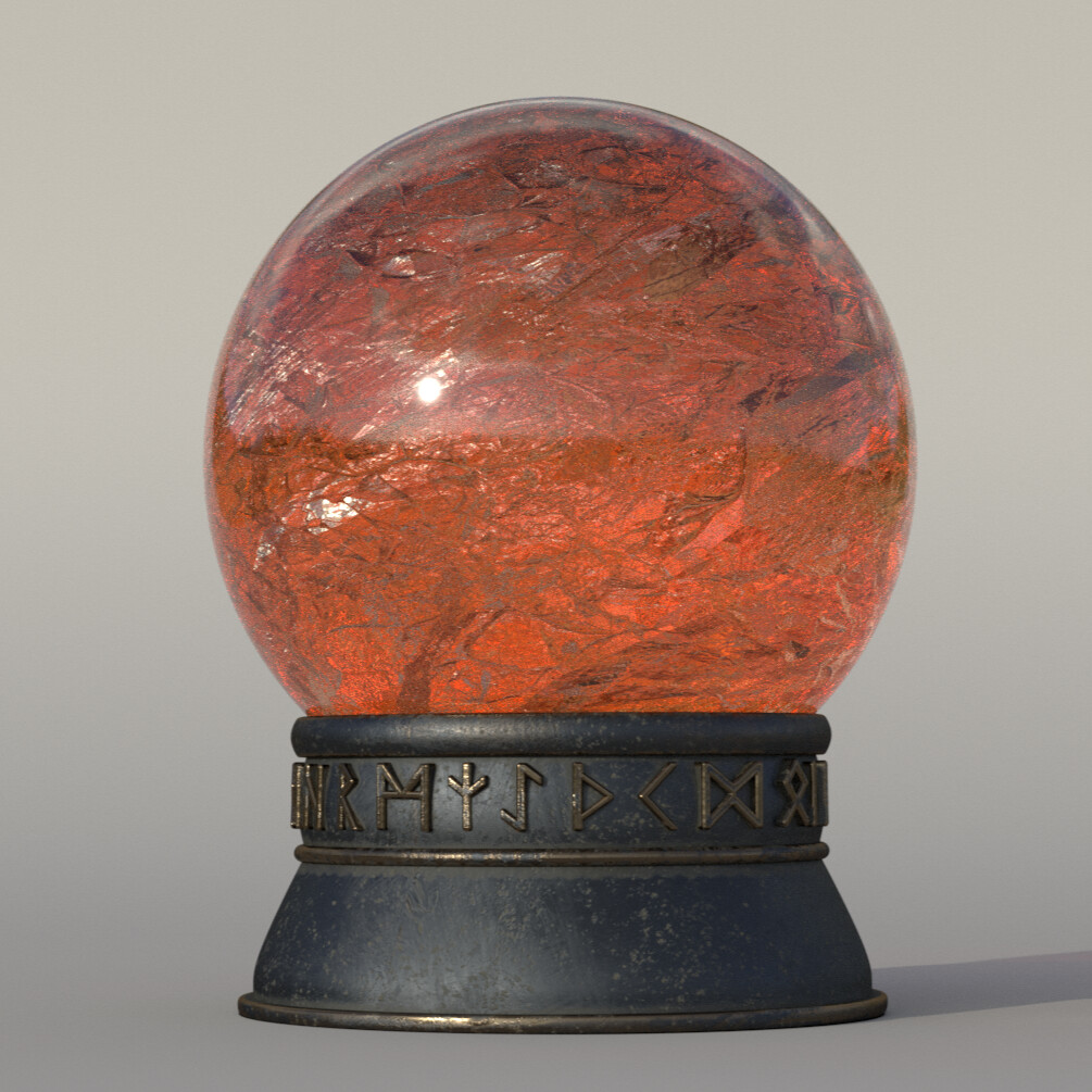 ArtStation - Mysterious Crystal Ball