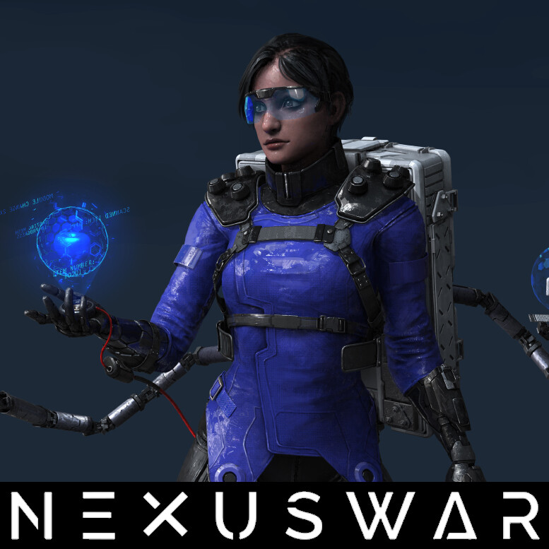 ArtStation - Nexus War Uma Priyanka Character Concept
