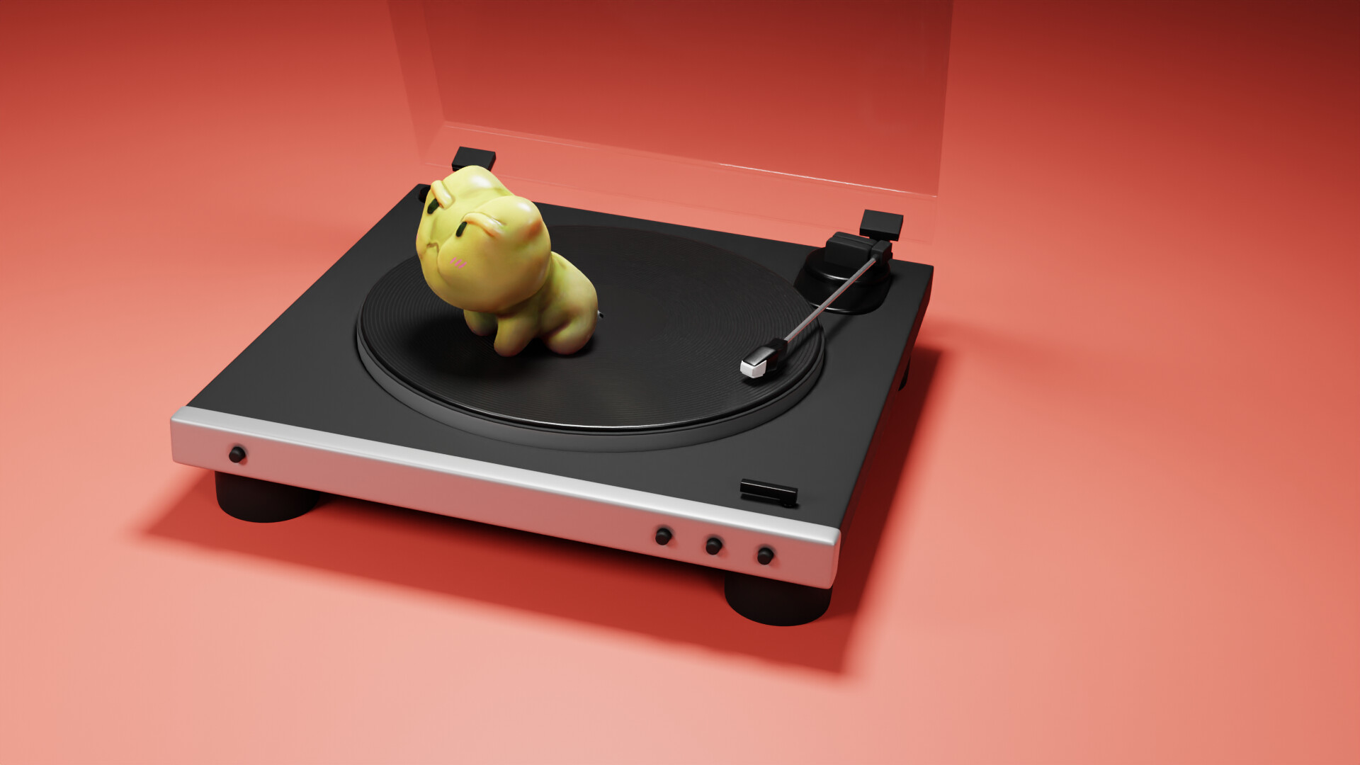 ArtStation - Frog on Turntable