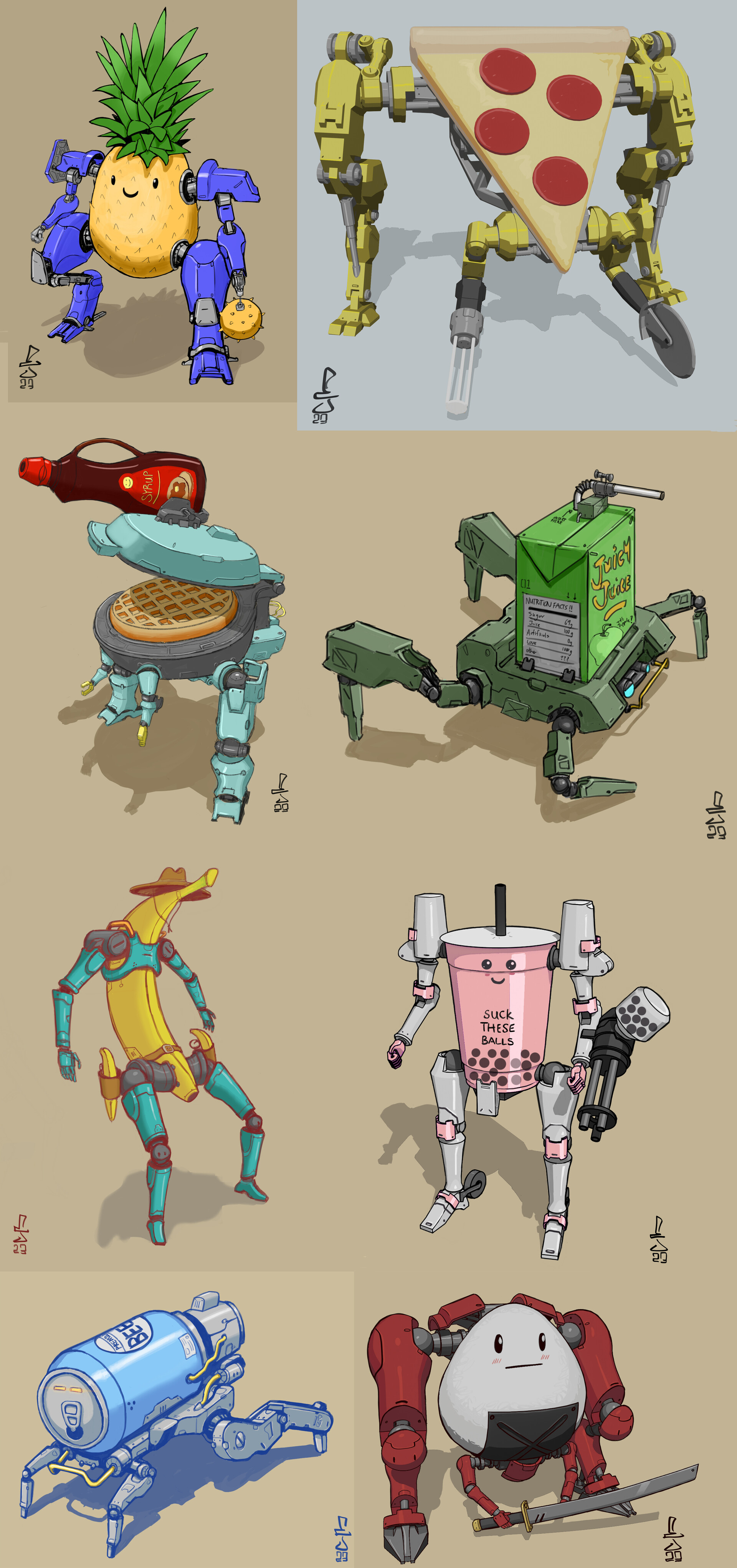 ArtStation - March of Robots 2023 compilation