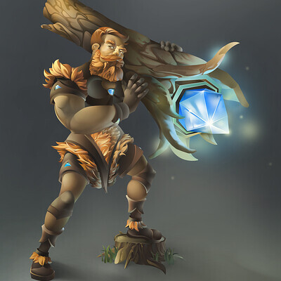 ArtStation - Lumberjack, character concept