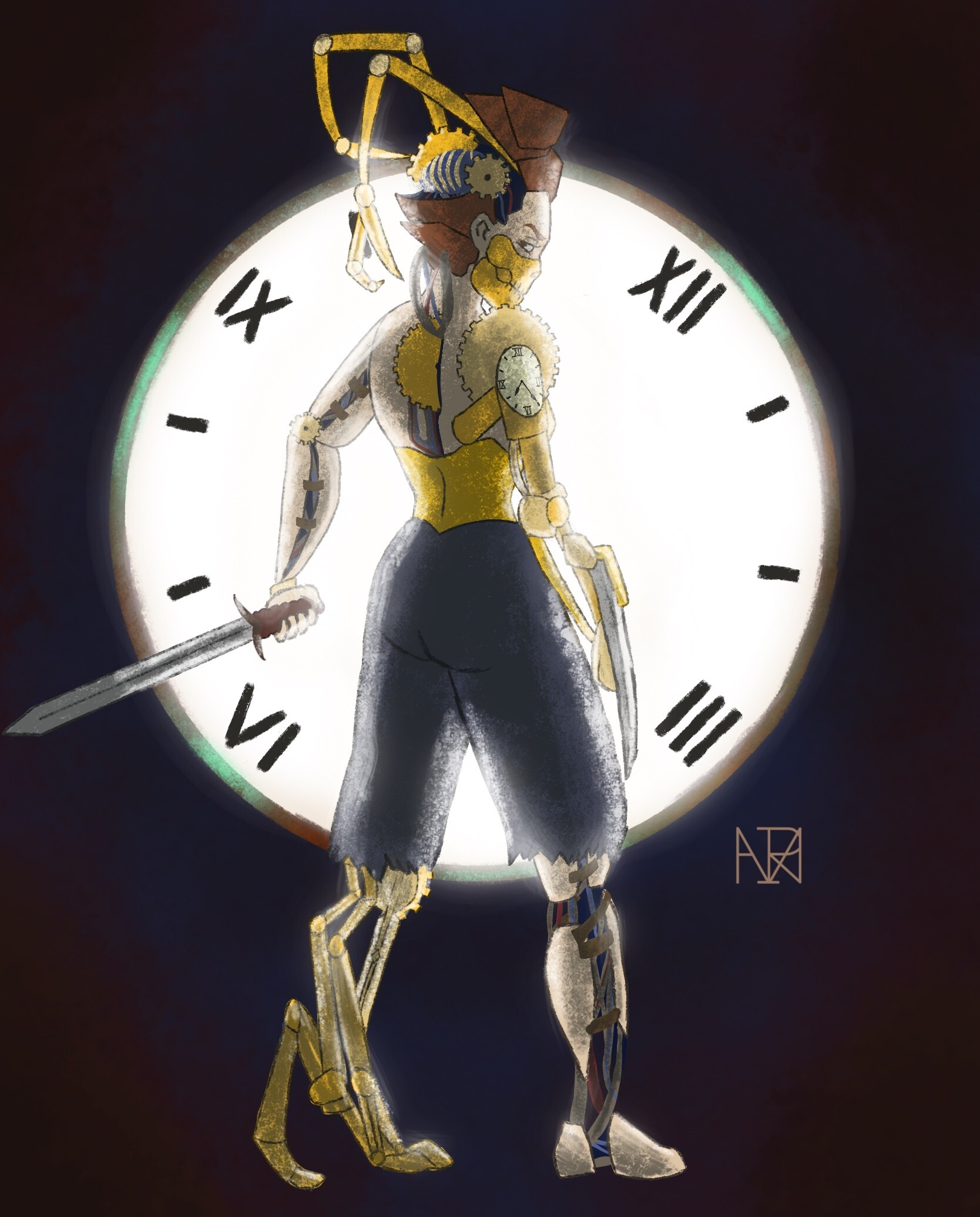 ArtStation - Ophelia Oliver in Different Punks