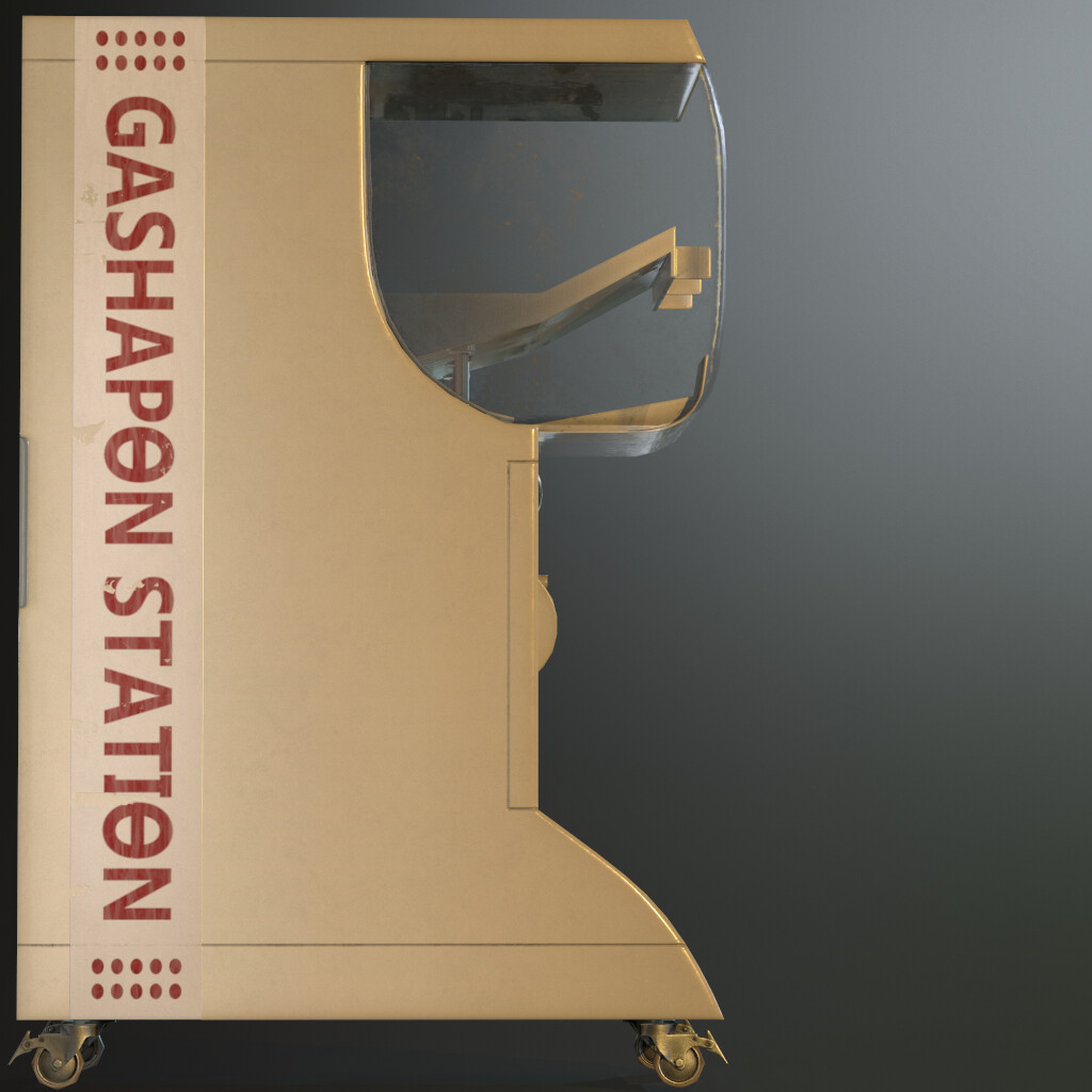 ArtStation - Gashapon Machine