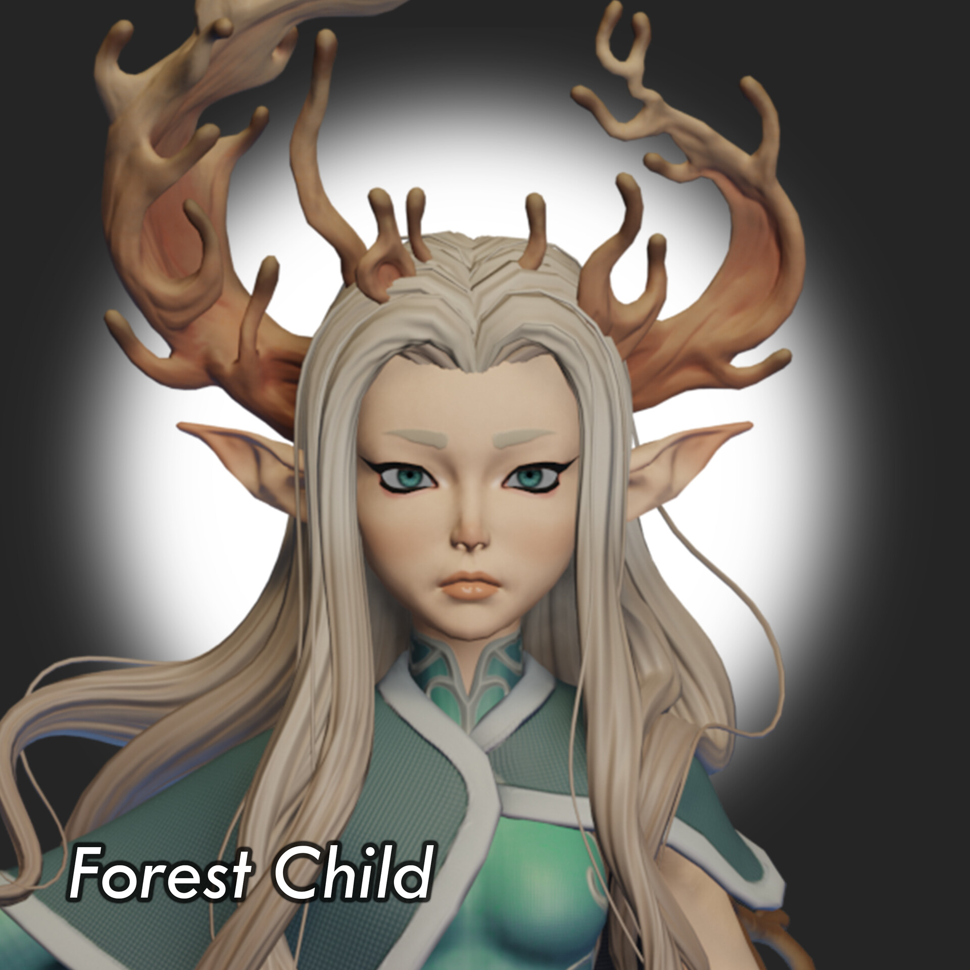 ArtStation - Forest Child