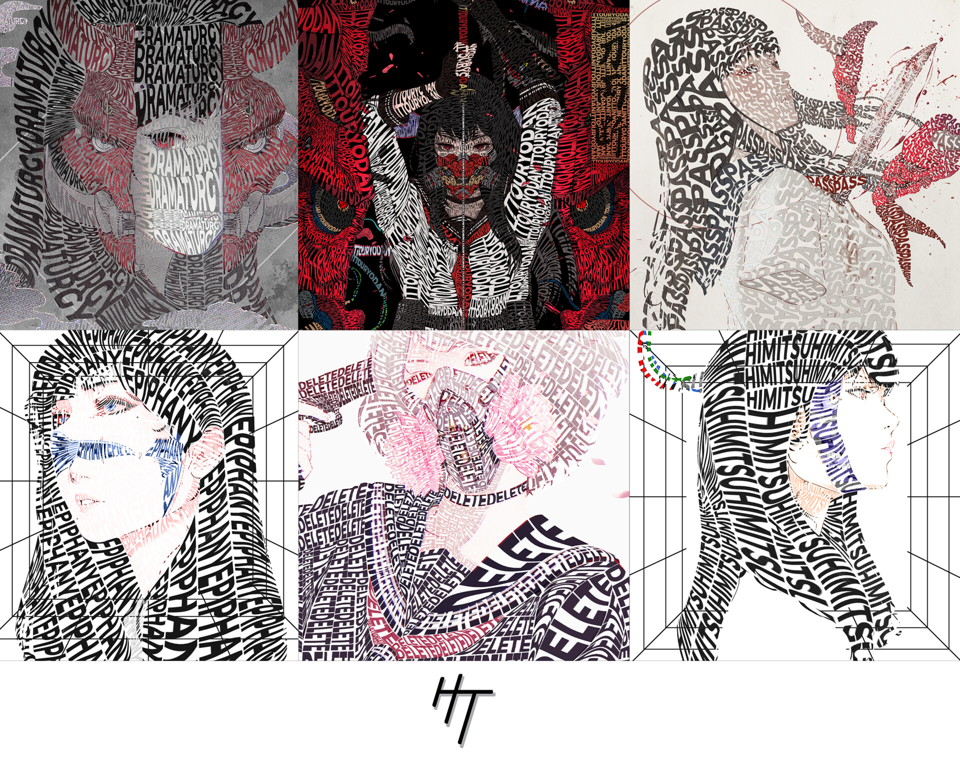 ArtStation - GENE_SIS TGOA Typography