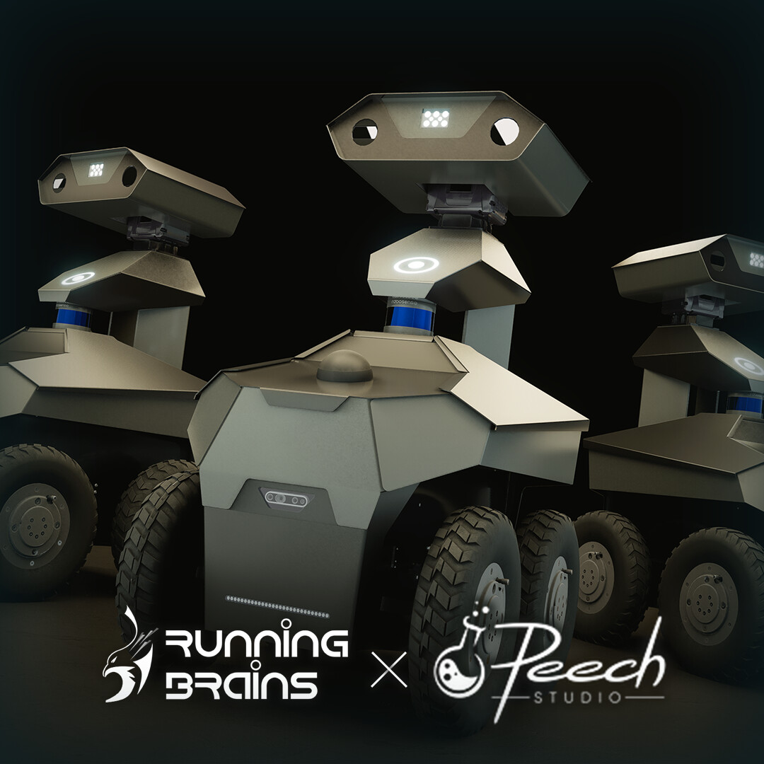 ArtStation - Running Brains Robot