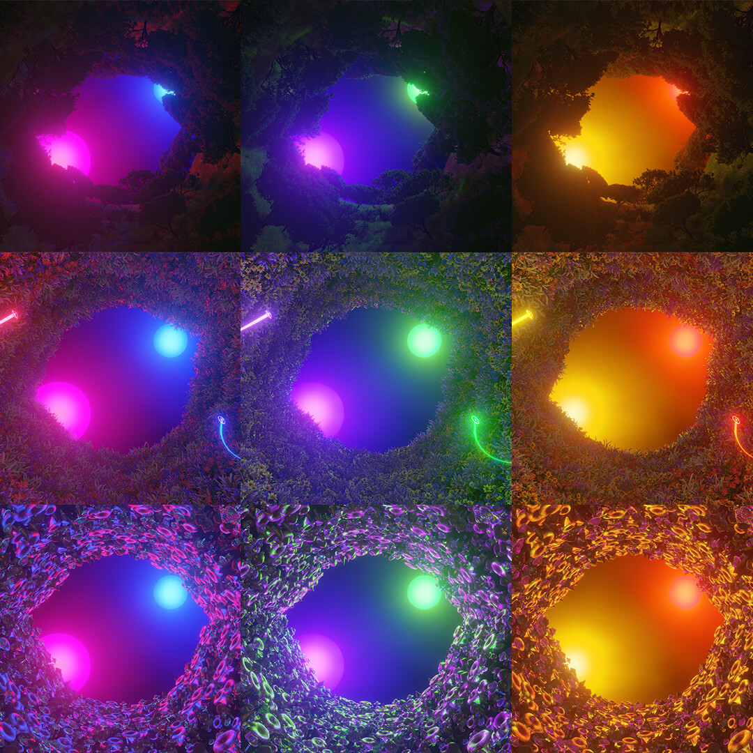 ArtStation - Spiral Landscape Loops