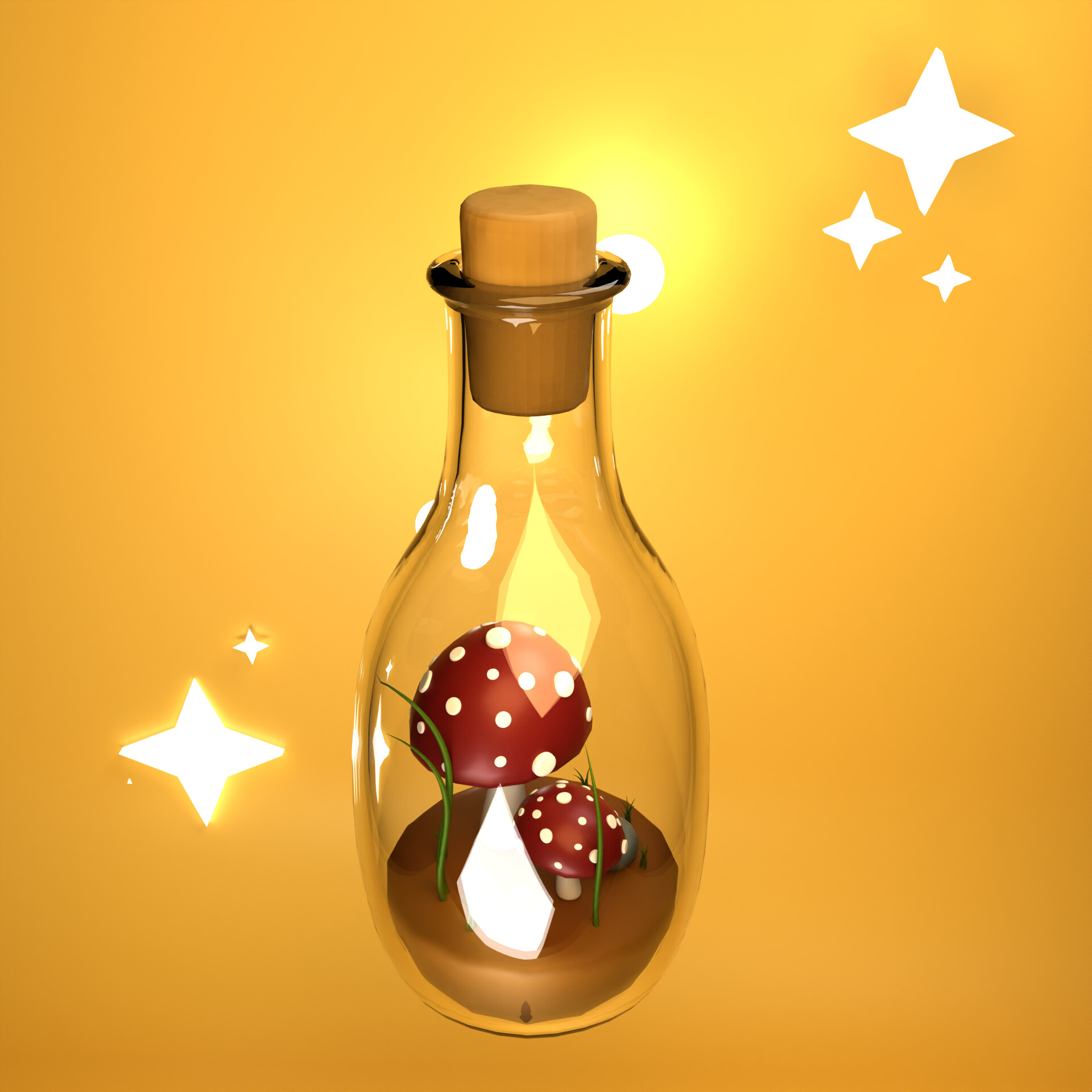 ArtStation - Magic bottle