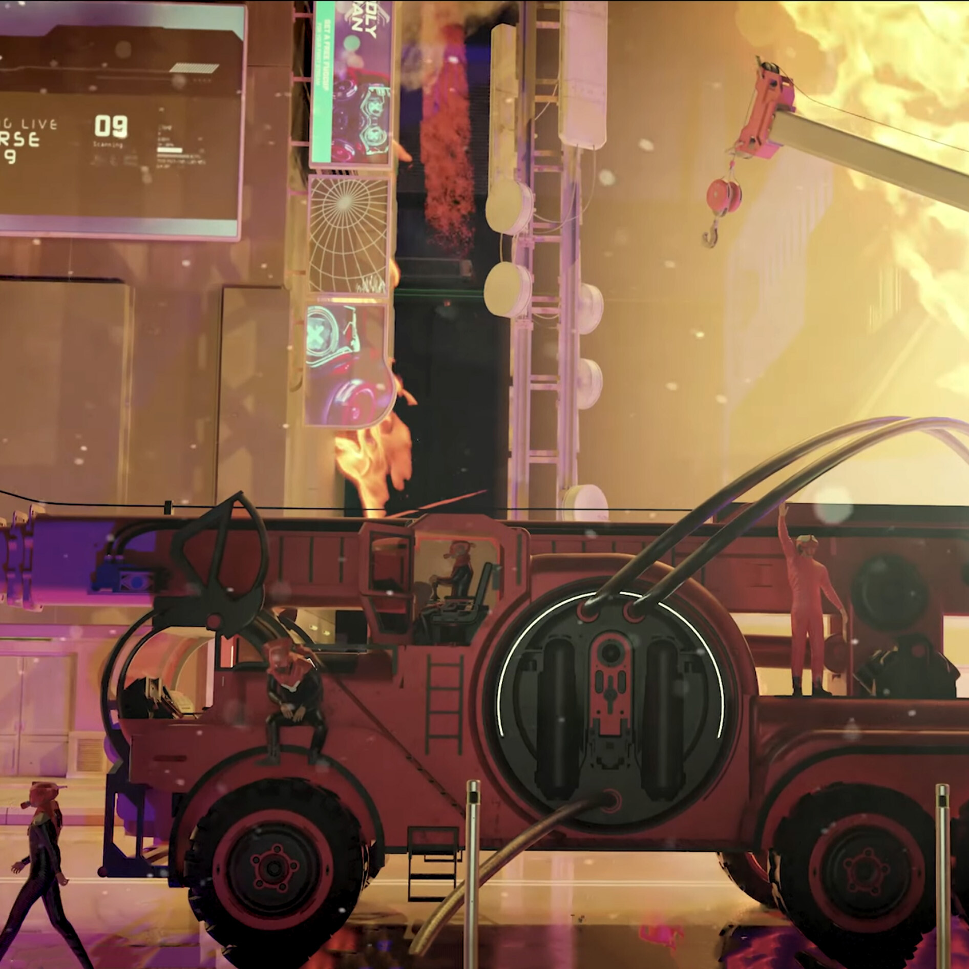 ArtStation - INSIDE 44 | FIRE SHORT VIDEO 0.1